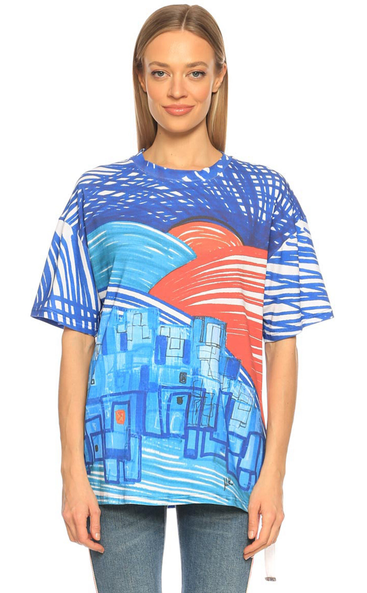 Be Mine-Be Mine Çok Renkli T-Shirt