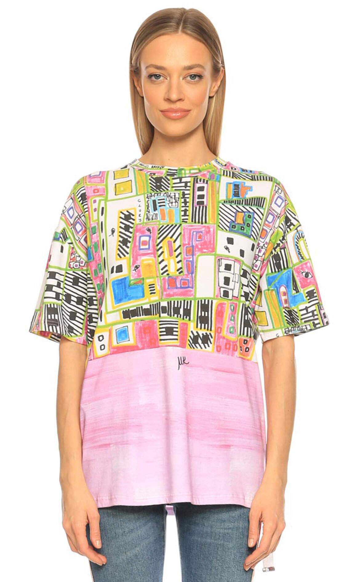 Be Mine-Be Mine Çok Renkli T-Shirt