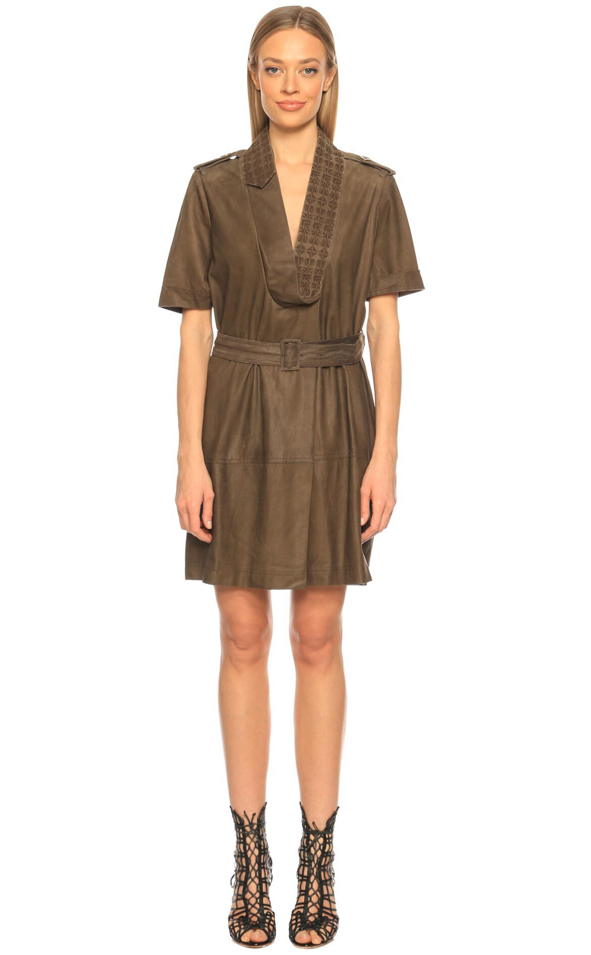 Rachel Roy-Rachel Roy Kahverengi Elbise