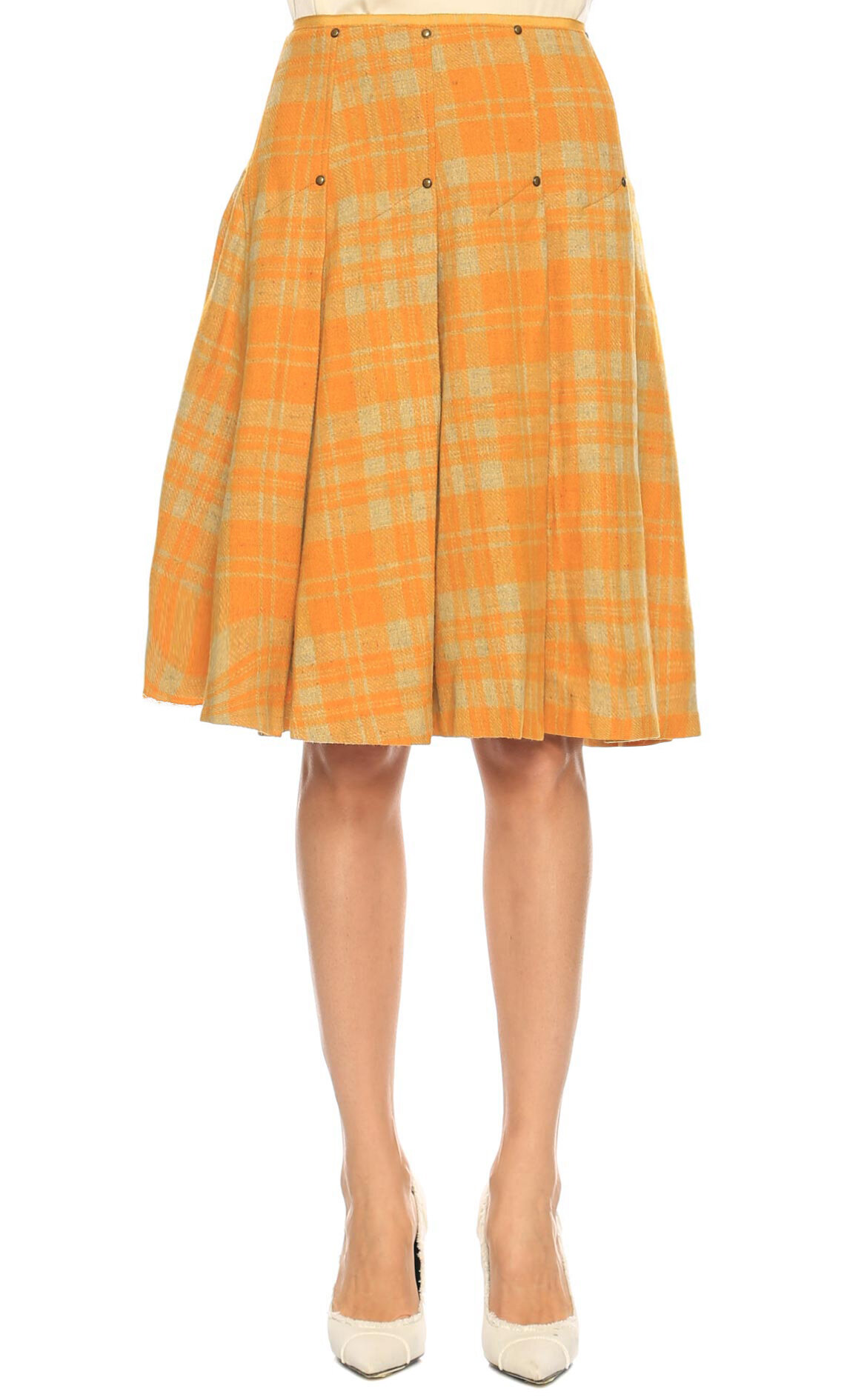 Fornarina Jeans-Fornarina Sarı Etek Fornarina Jeans-Fornarina Sarı Etek