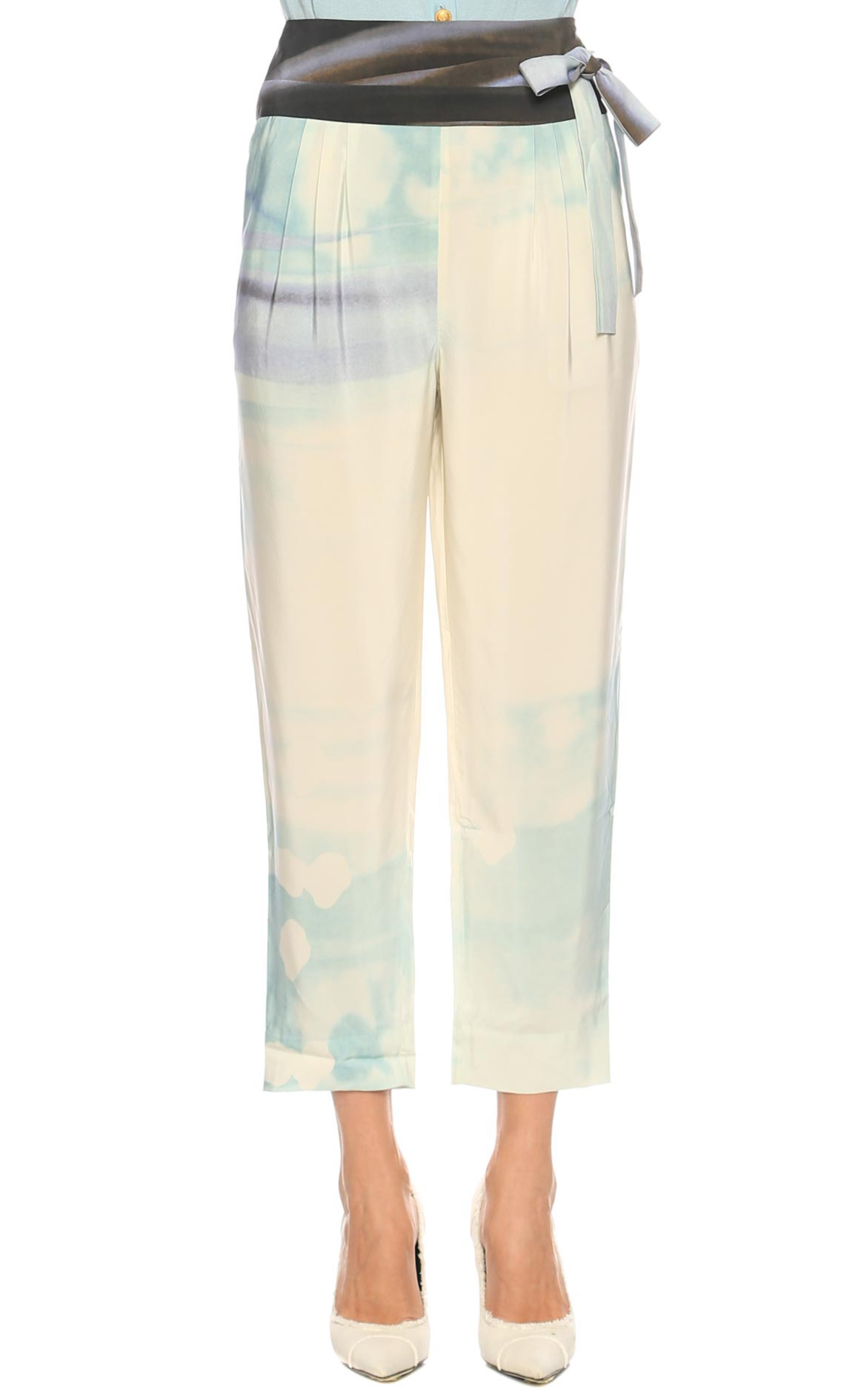 Diane Von Furstenberg-Diane Von Furstenberg Çok Renkli Pantolon Diane Von Furstenberg-Diane Von Furstenberg Çok Renkli Pantolon