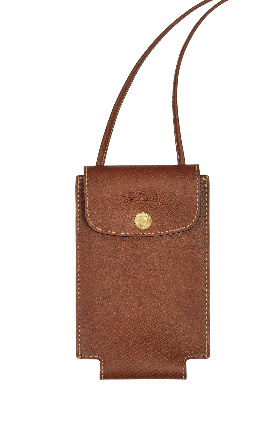 Longchamp-Longchamp Phone case Brown Longchamp-Longchamp Phone case Brown