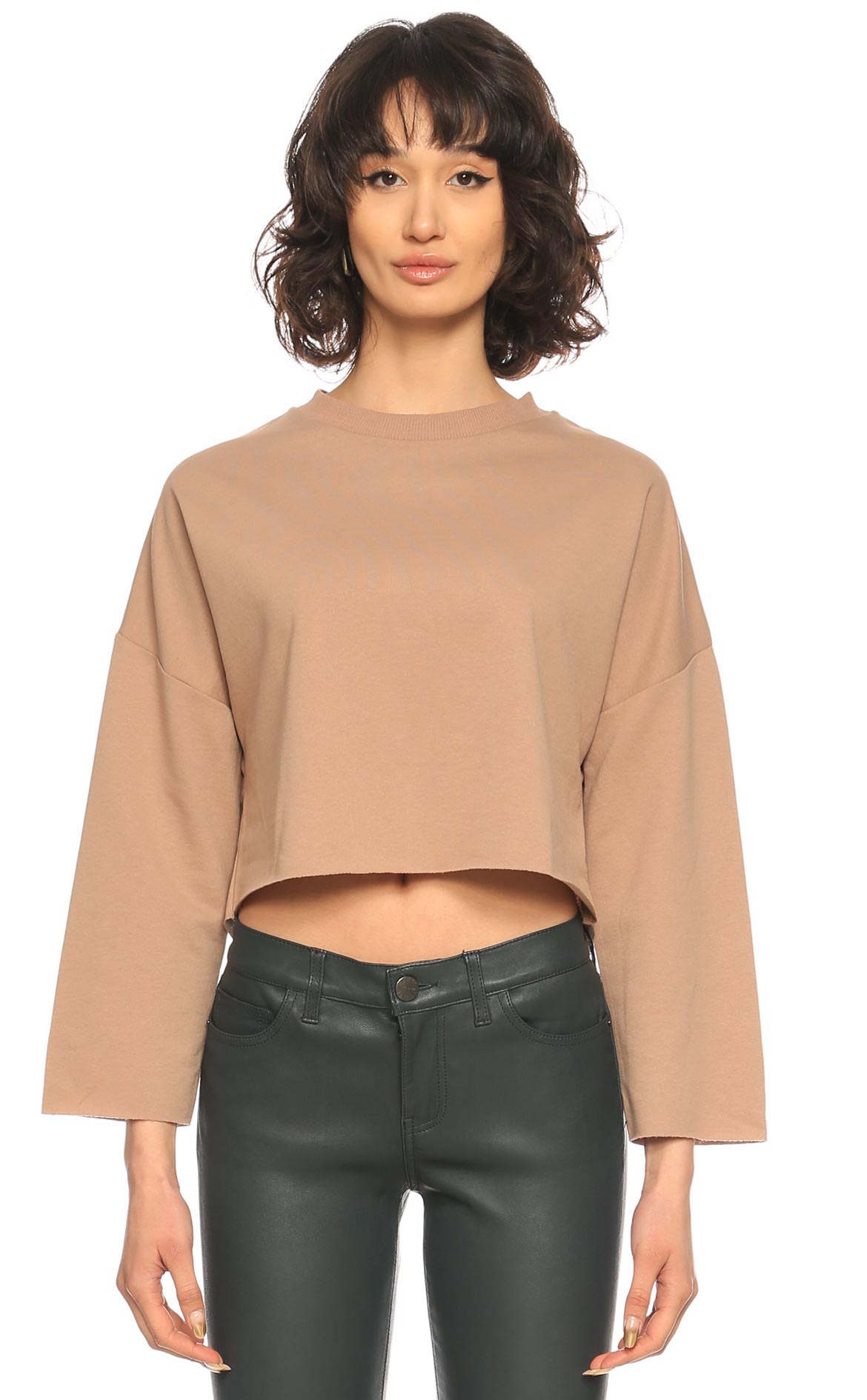 Mier-Mier Bej Sweatshirt Mier-Mier Bej Sweatshirt