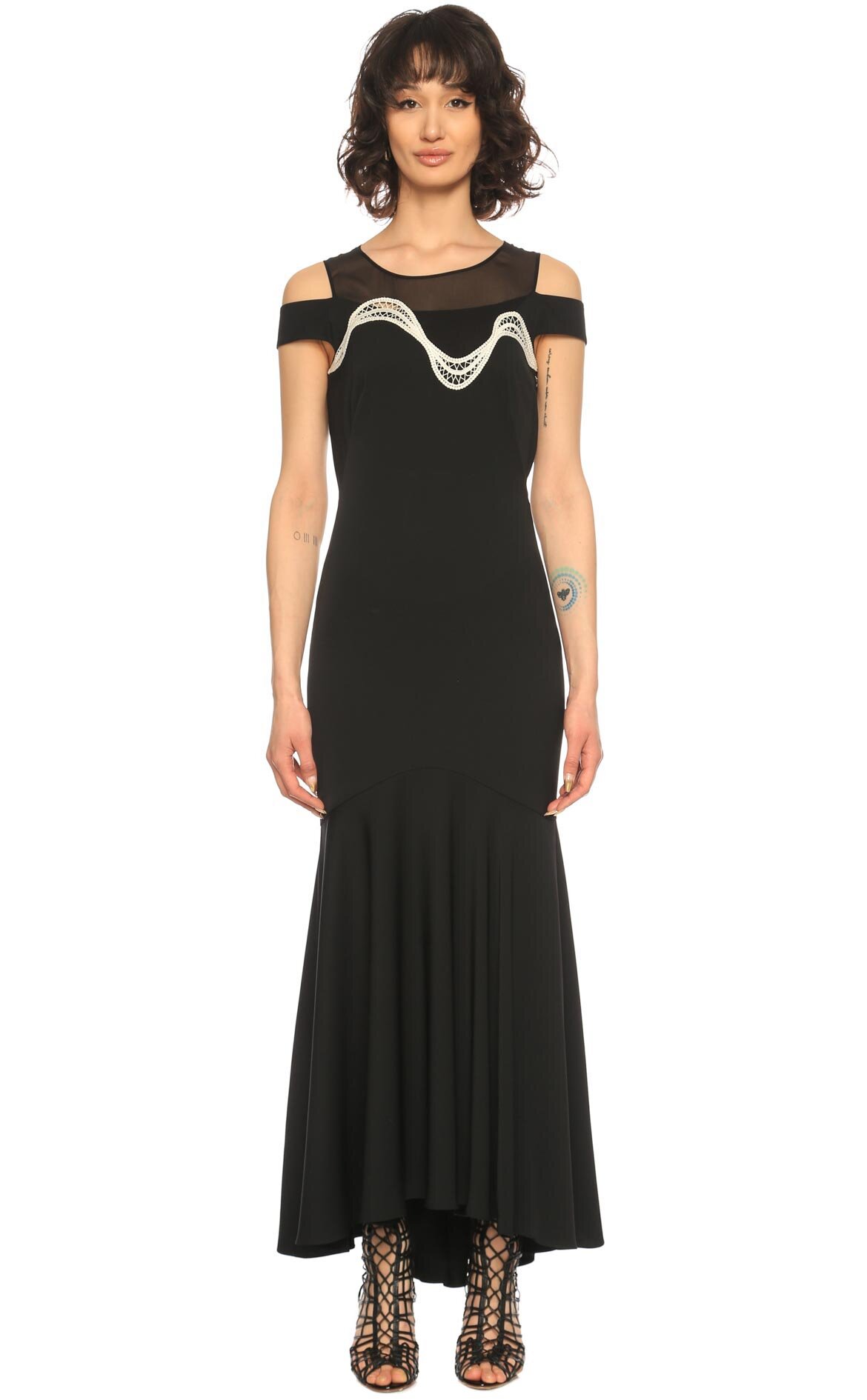 Karen Millen-Karen Millen Siyah Elbise Karen Millen-Karen Millen Siyah Elbise