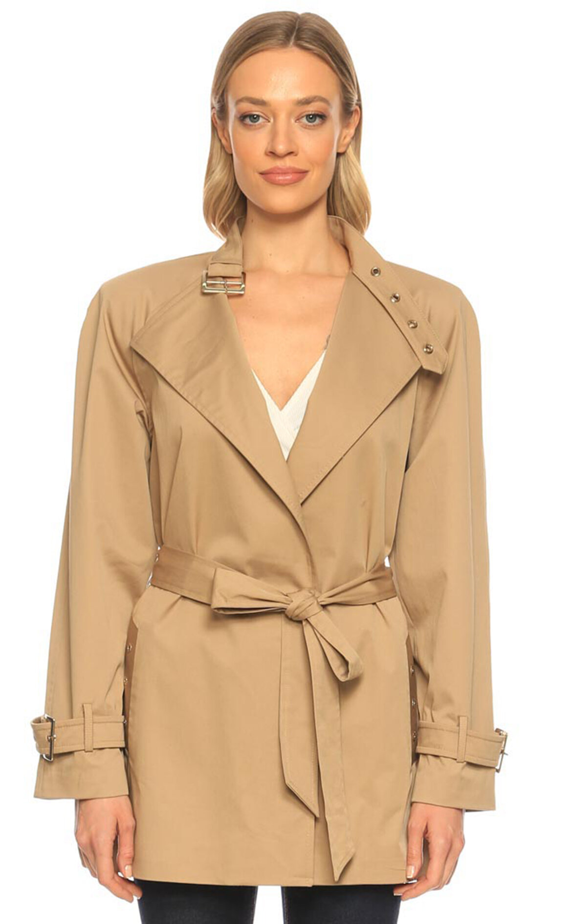 Bluesmelly-Bluesmelly Camel Trençkot