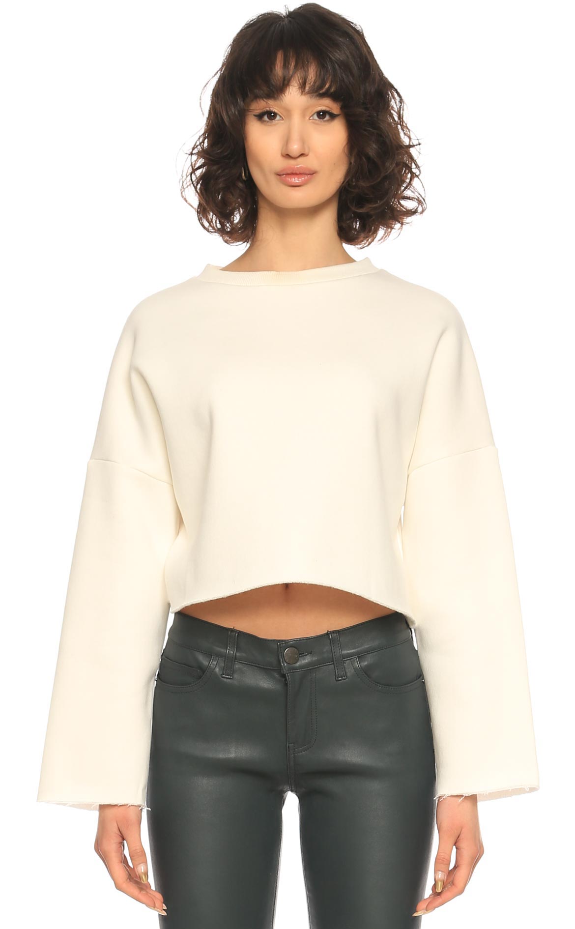 Mier-Mier Beyaz Sweatshirt Mier-Mier Beyaz Sweatshirt