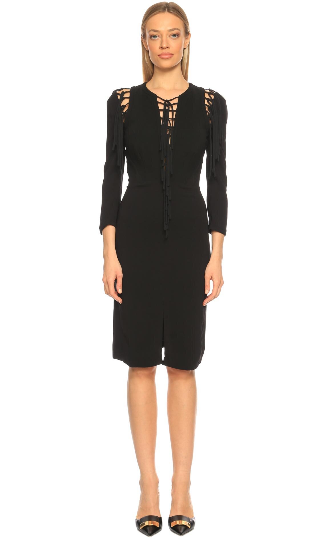 Antonio Berardi-Antonio Berardi Siyah Elbise