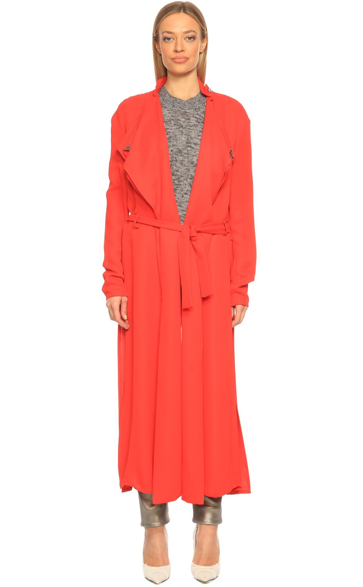 Mugler-Mugler Kırmızı Palto Mugler-Mugler Kırmızı Palto