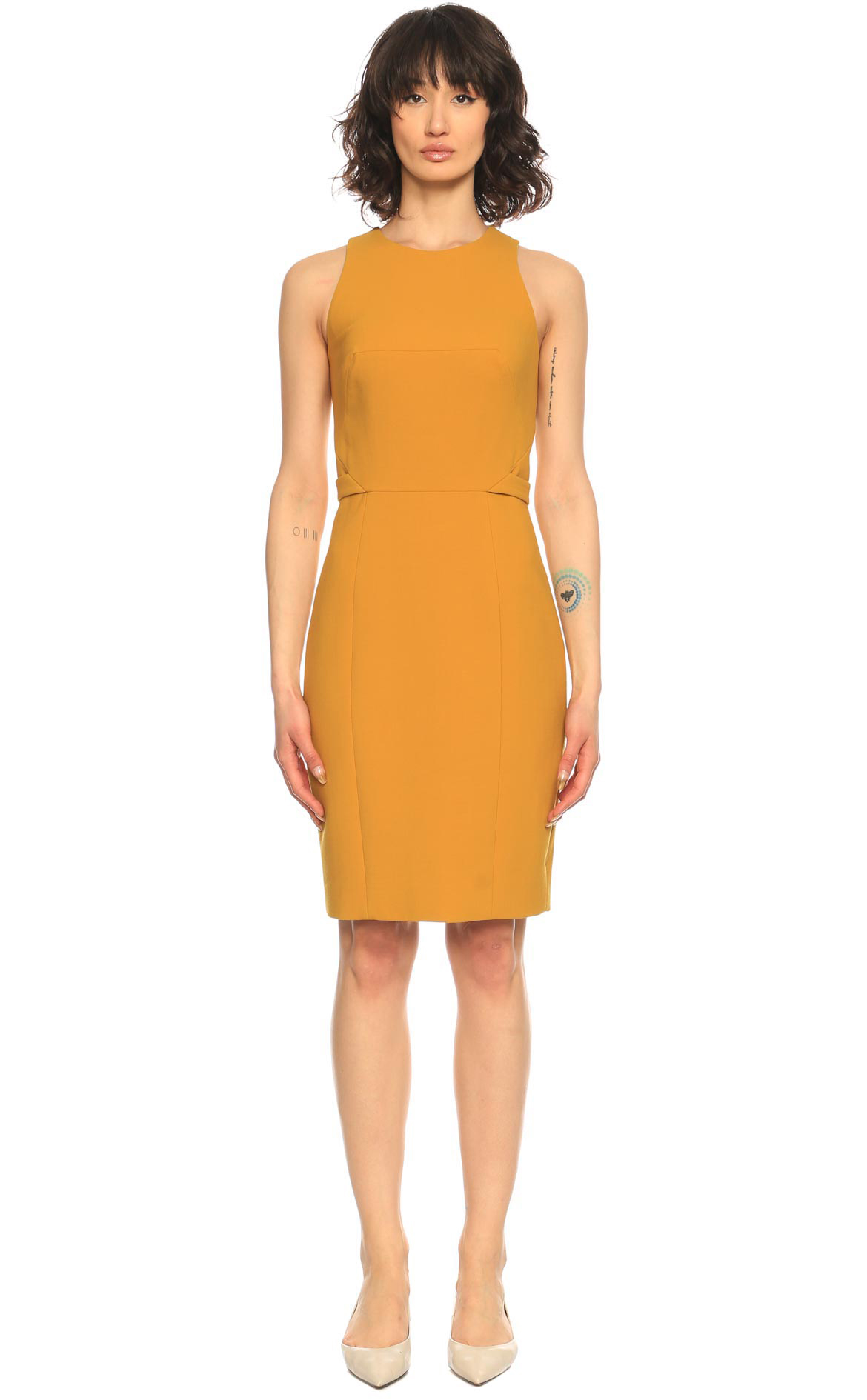 Jason Wu-Jason Wu Altın Rengi Elbise Jason Wu-Jason Wu Altın Rengi Elbise