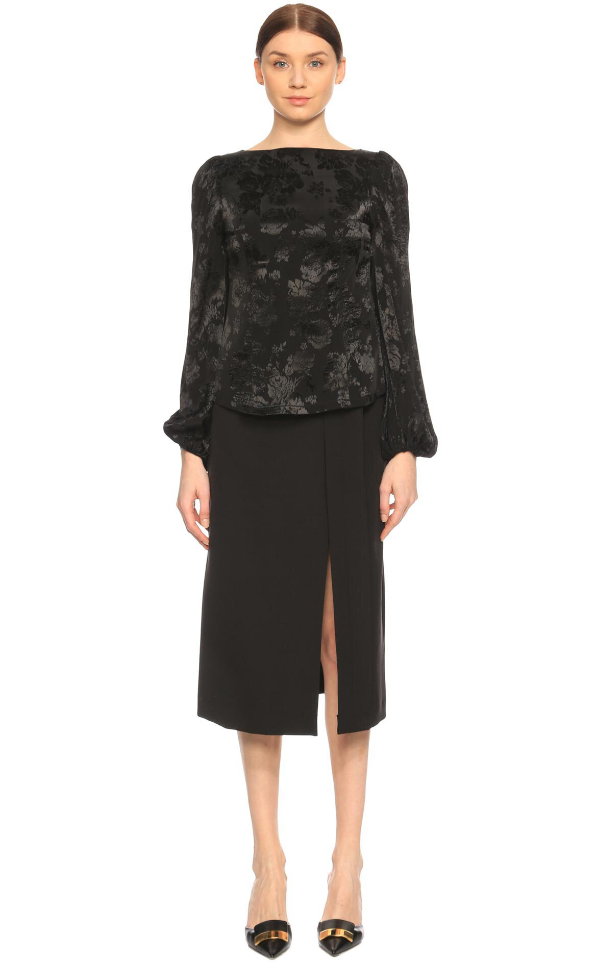 Buen Fashion-Buen Fashion Siyah Takım