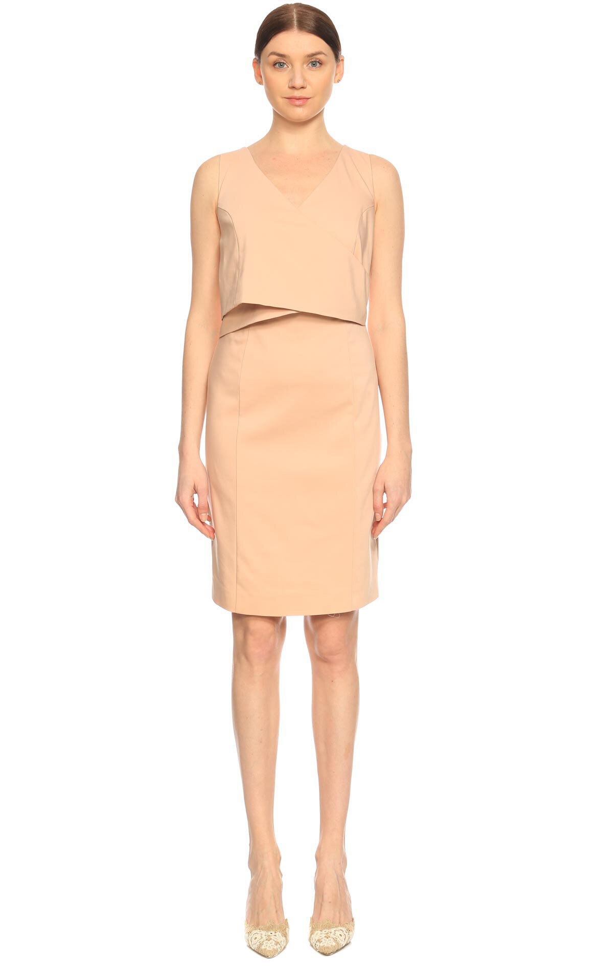 Accouchee-Accouchee Pudra Rengi Elbise