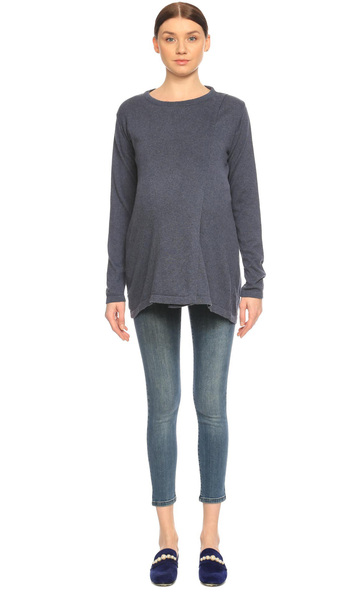 Accouchee-Accouchee Mavi Triko