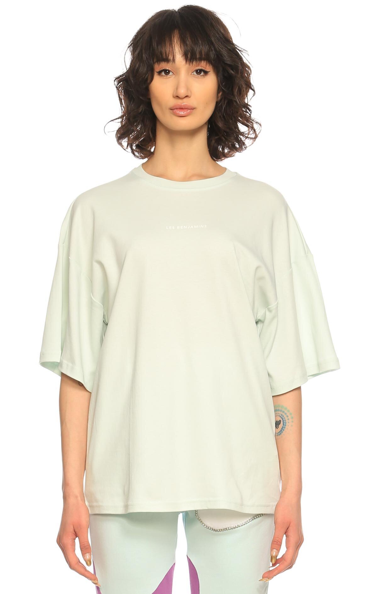 Les Benjamins-Les Benjamins Mavi T-Shirt Les Benjamins-Les Benjamins Mavi T-Shirt