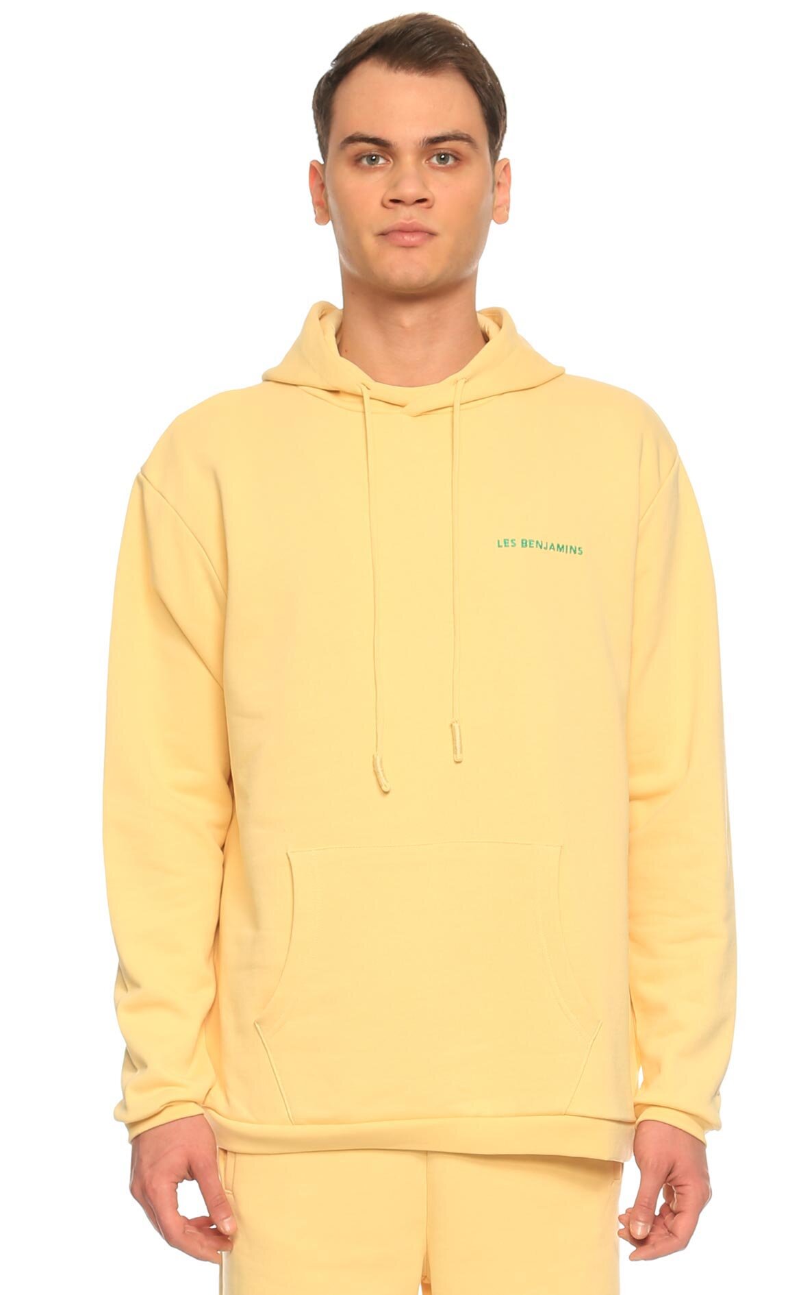 Les Benjamins-Les Benjamins Sarı Hoodie