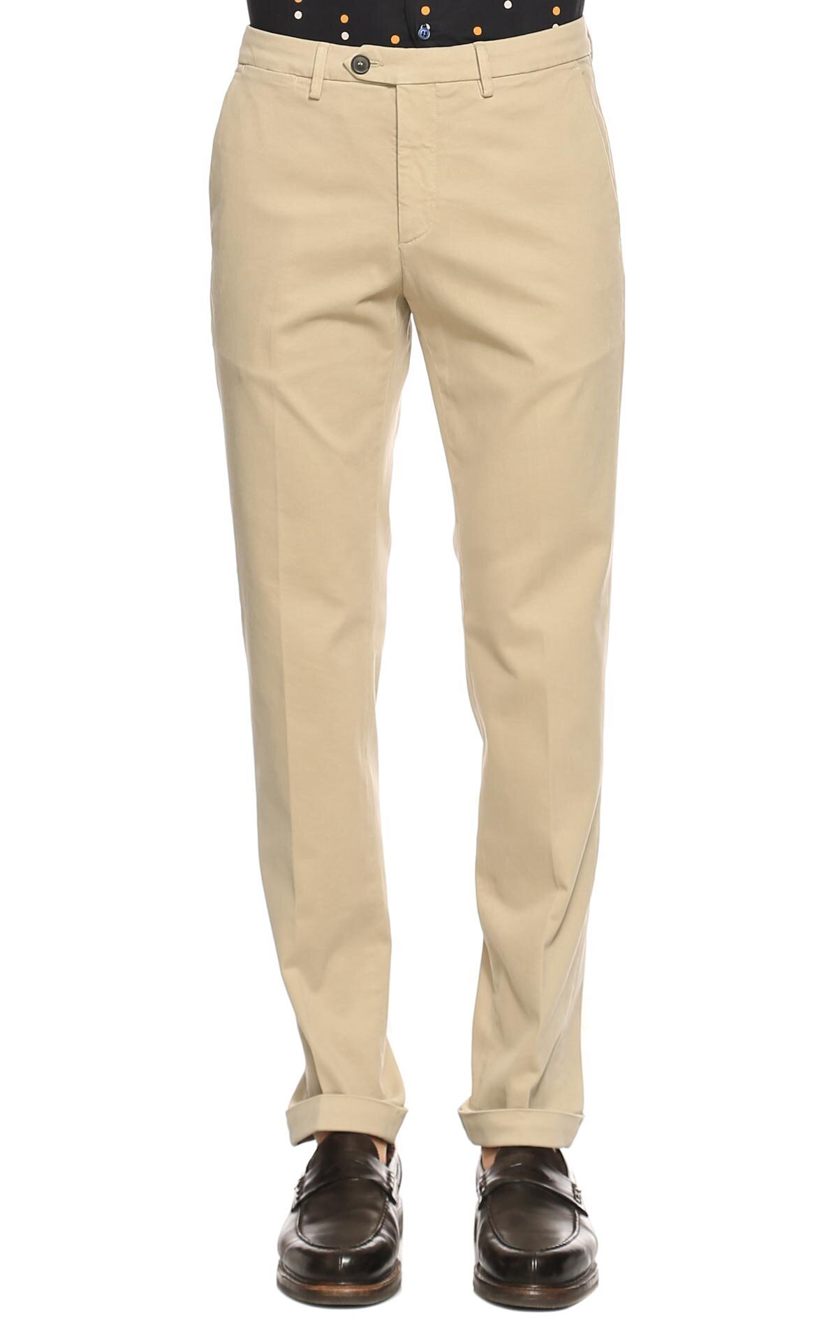 Seventy-Seventy Bej Pantolon