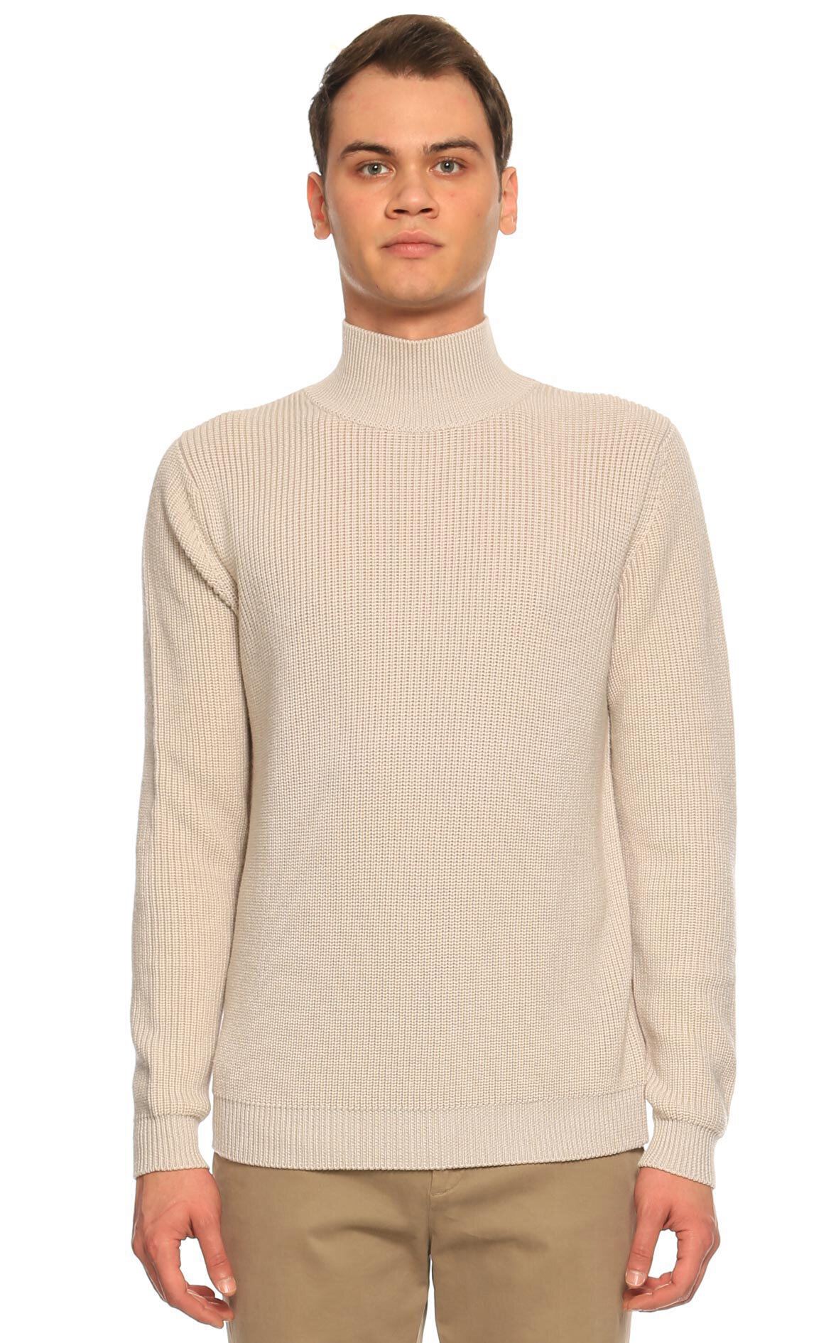 Seventy-Seventy Krem Rengi Triko Seventy-Seventy Krem Rengi Triko