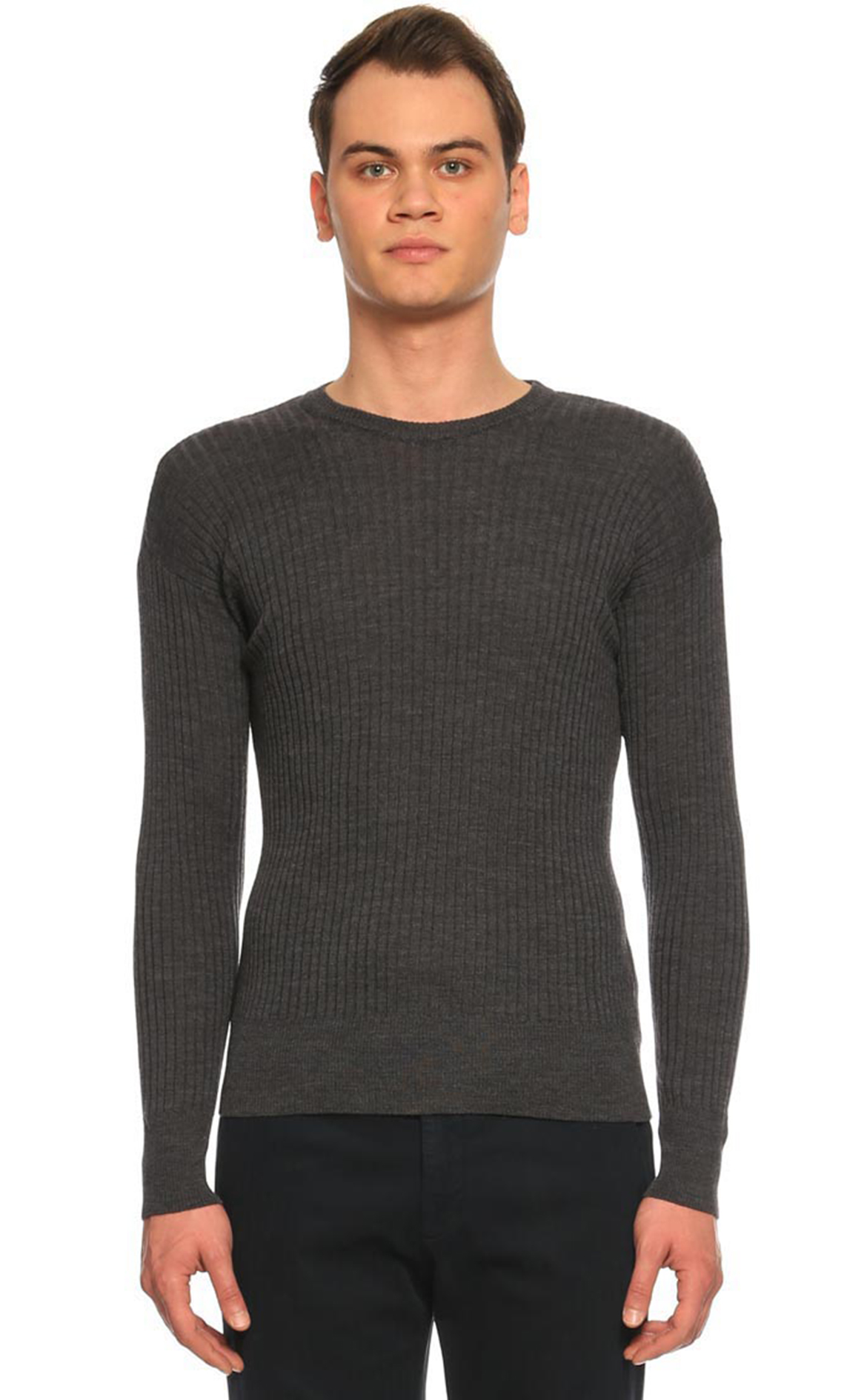 Seventy Erkek Gri Triko SVNMT2923-900274922-GRIGIO - Brandroom