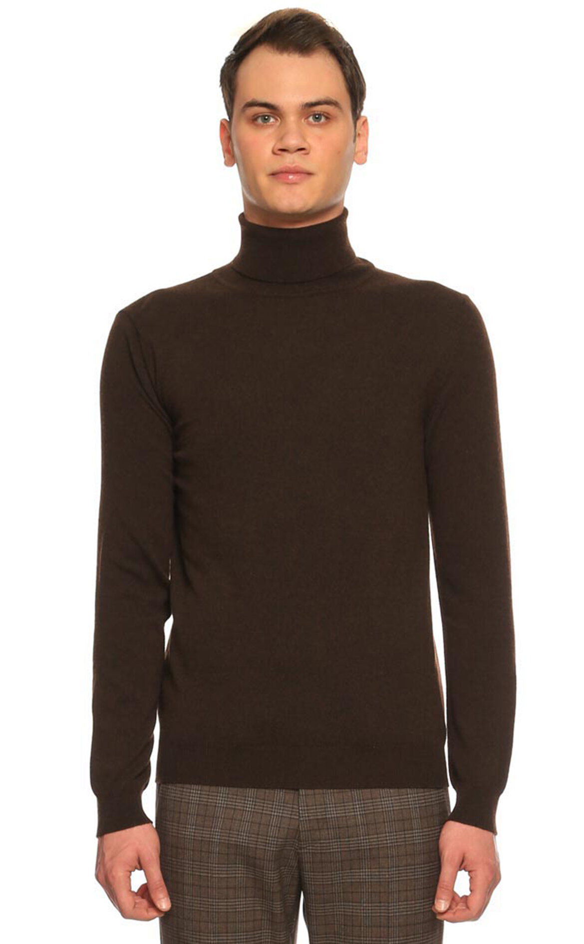 Seventy-Seventy Kahverengi Triko