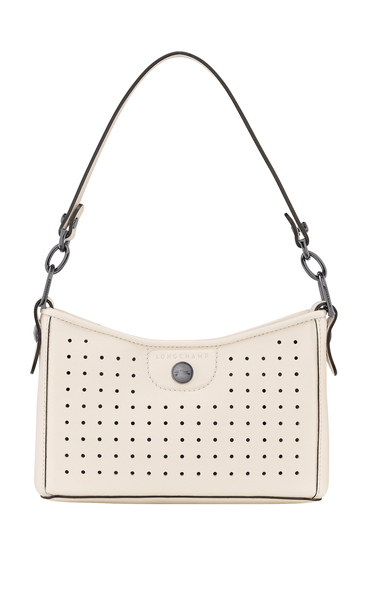 Longchamp Kadın Bej Clutch LCH10157883238238-Ivory - Brandroom