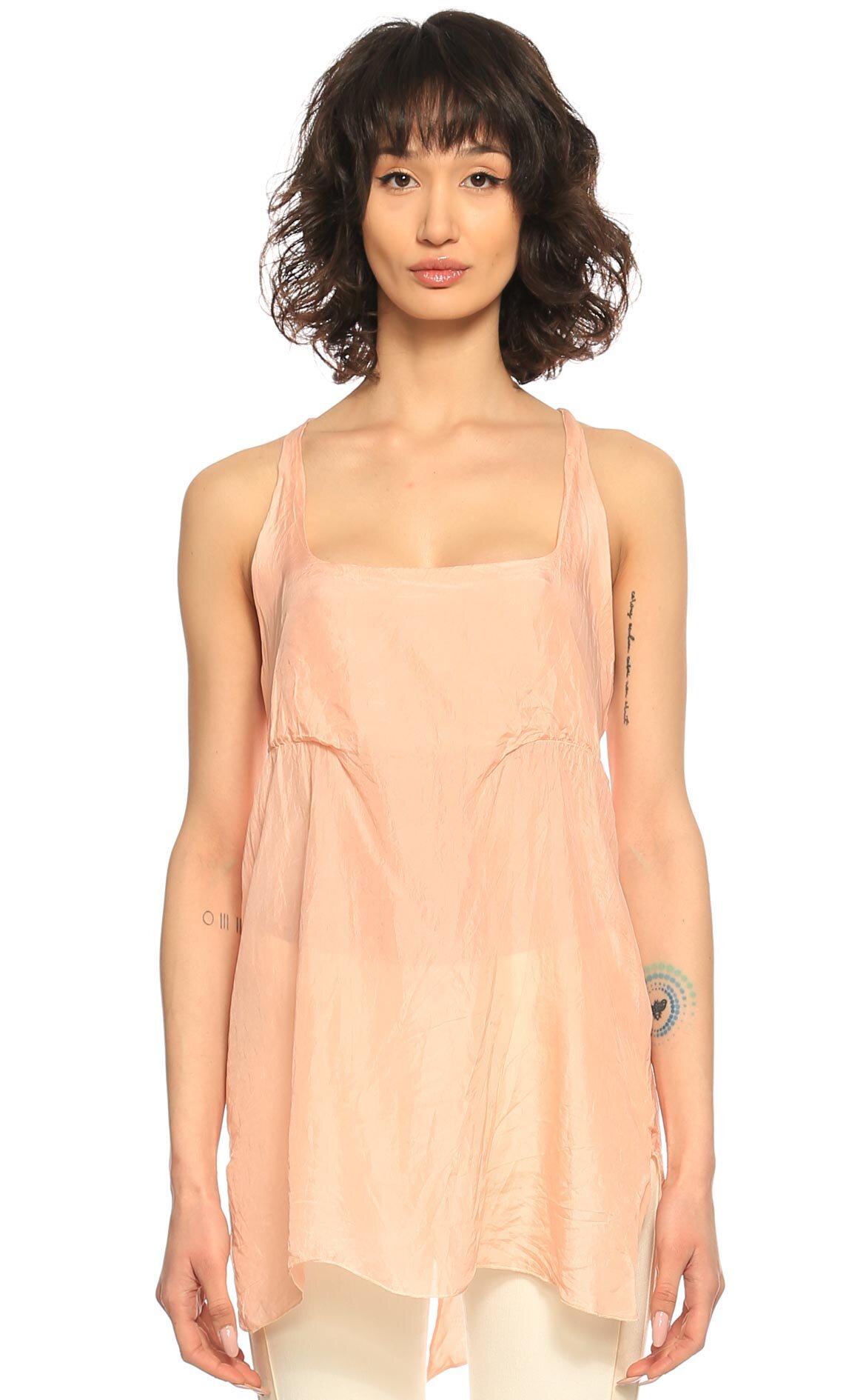 Fornarina Jeans-Fornarina Pembe T-Shirt Fornarina Jeans-Fornarina Pembe T-Shirt