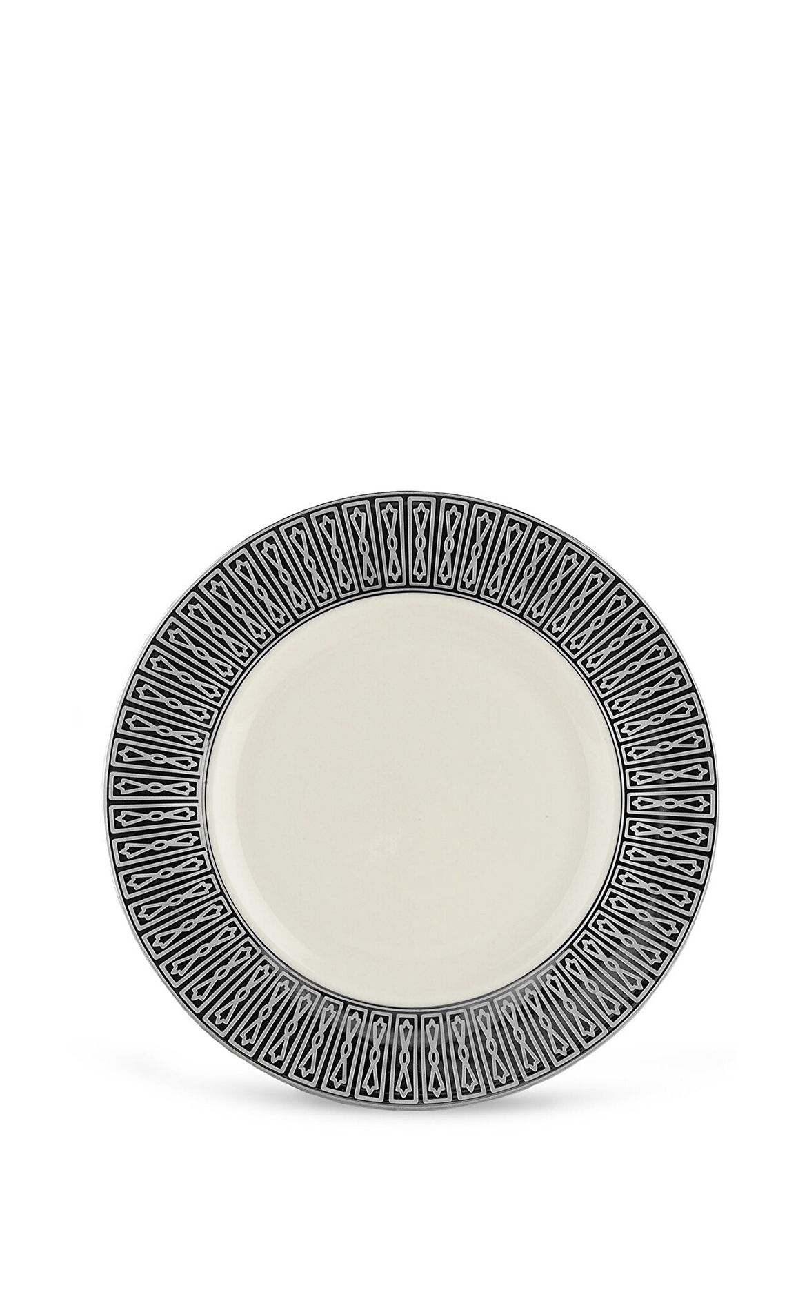 Lenox-Lenox Tuxedo Platinum Düz Tabak 23 cm Lenox-Lenox Tuxedo Platinum Düz Tabak 23 cm