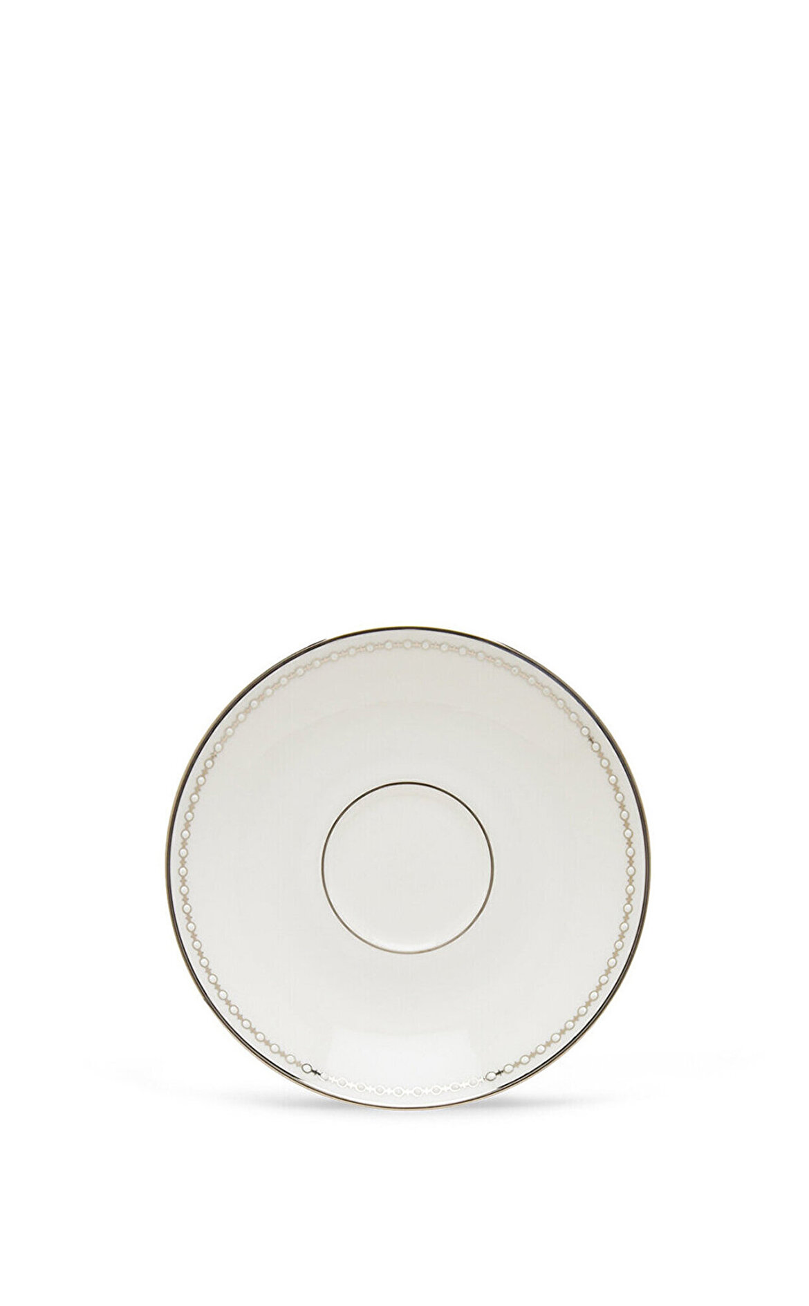 Lenox-Lenox Pearl Platinum Kahve/Çay Tabağı