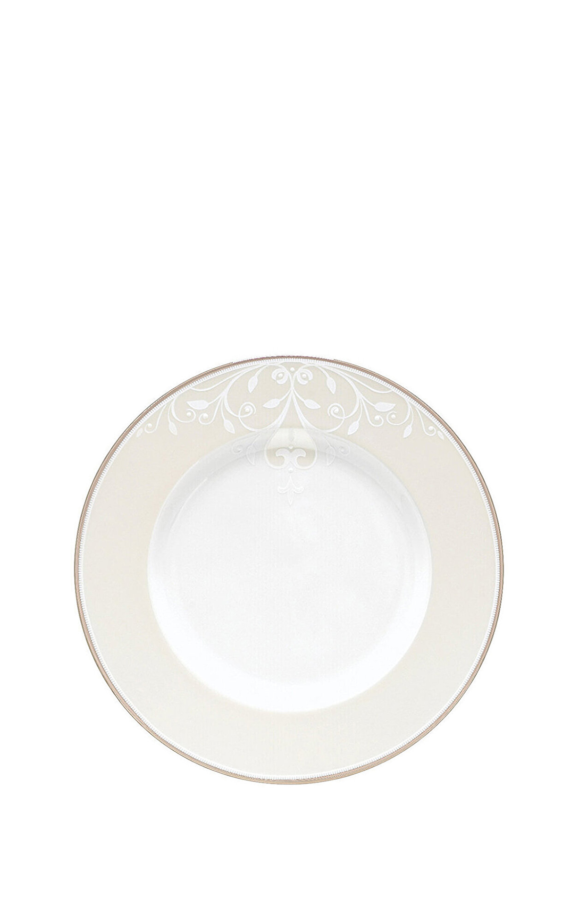 Lenox-Lenox Opal Innocence Scroll Düz Tabak 23 cm Lenox-Lenox Opal Innocence Scroll Düz Tabak 23 cm