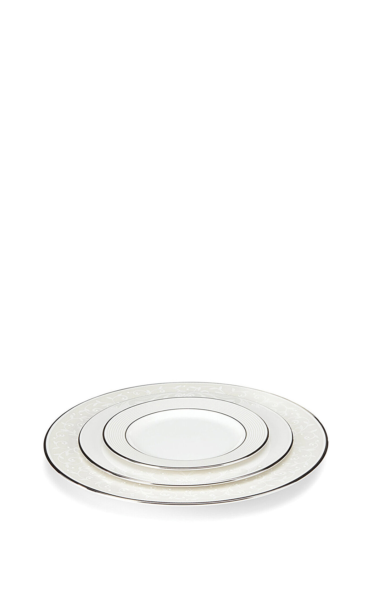 Lenox-Lenox Opal Innocence Scroll Düz Tabak 20 cm Lenox-Lenox Opal Innocence Scroll Düz Tabak 20 cm