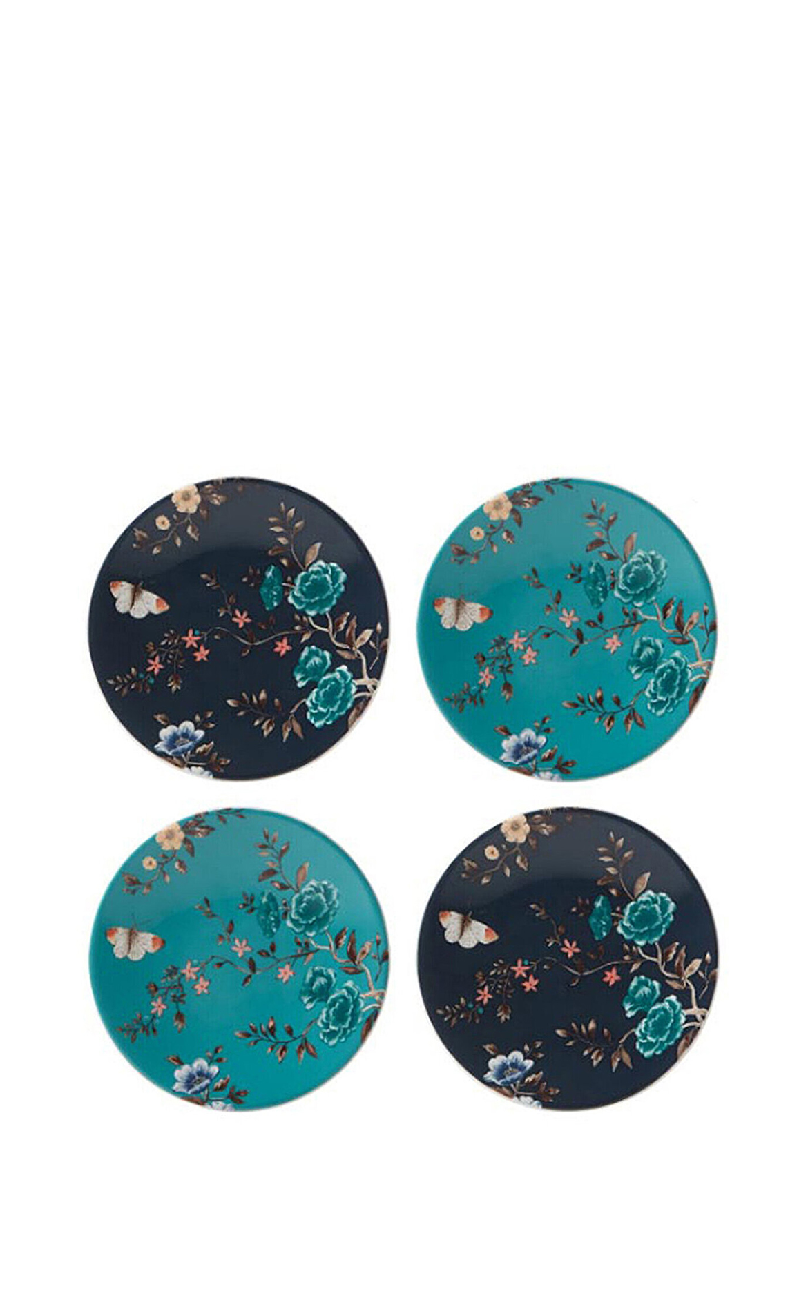 Lenox-Lenox Sprig & Vine Düz Tabak 20 cm, 4'lü Set Lenox-Lenox Sprig & Vine Düz Tabak 20 cm, 4'lü Set