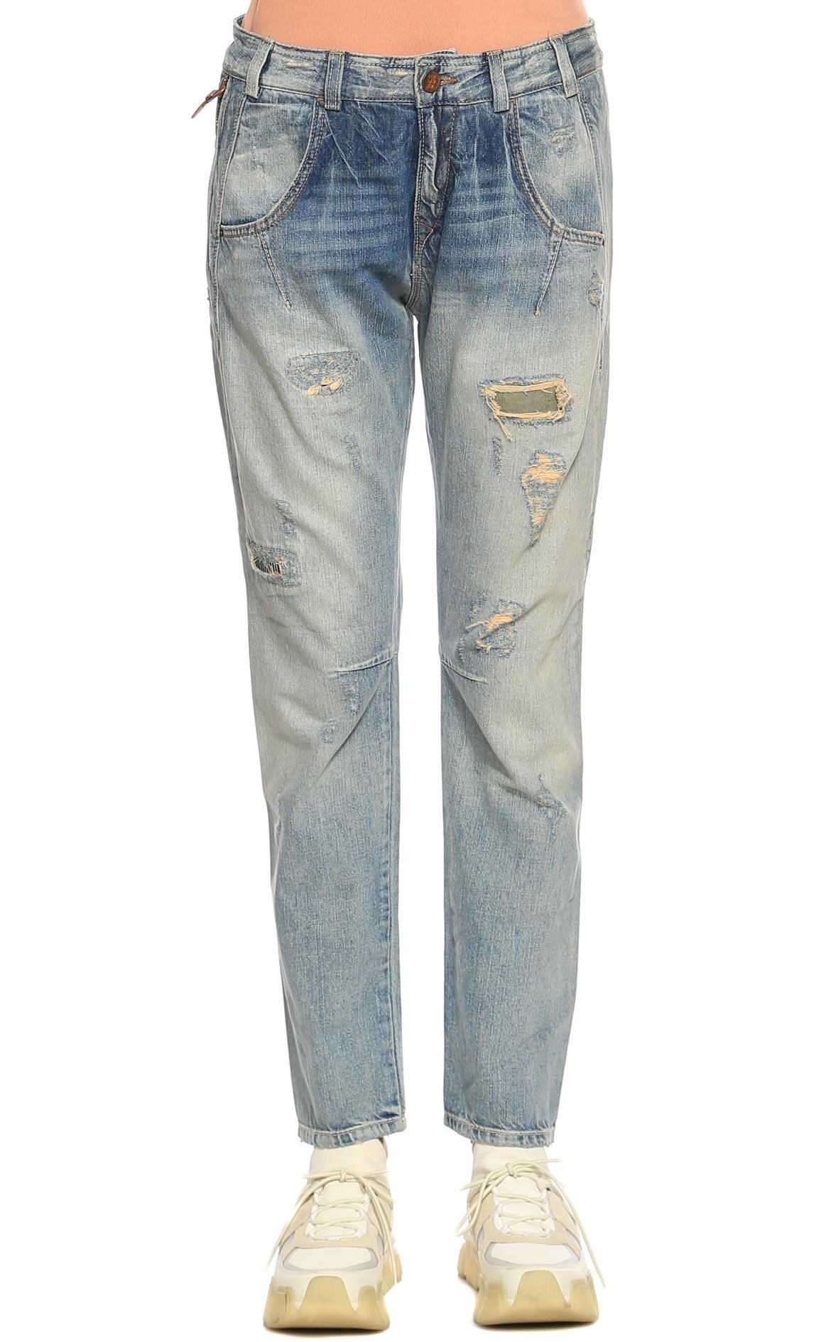 Fornarina Jeans-Fornarina Mavi Pantolon Fornarina Jeans-Fornarina Mavi Pantolon