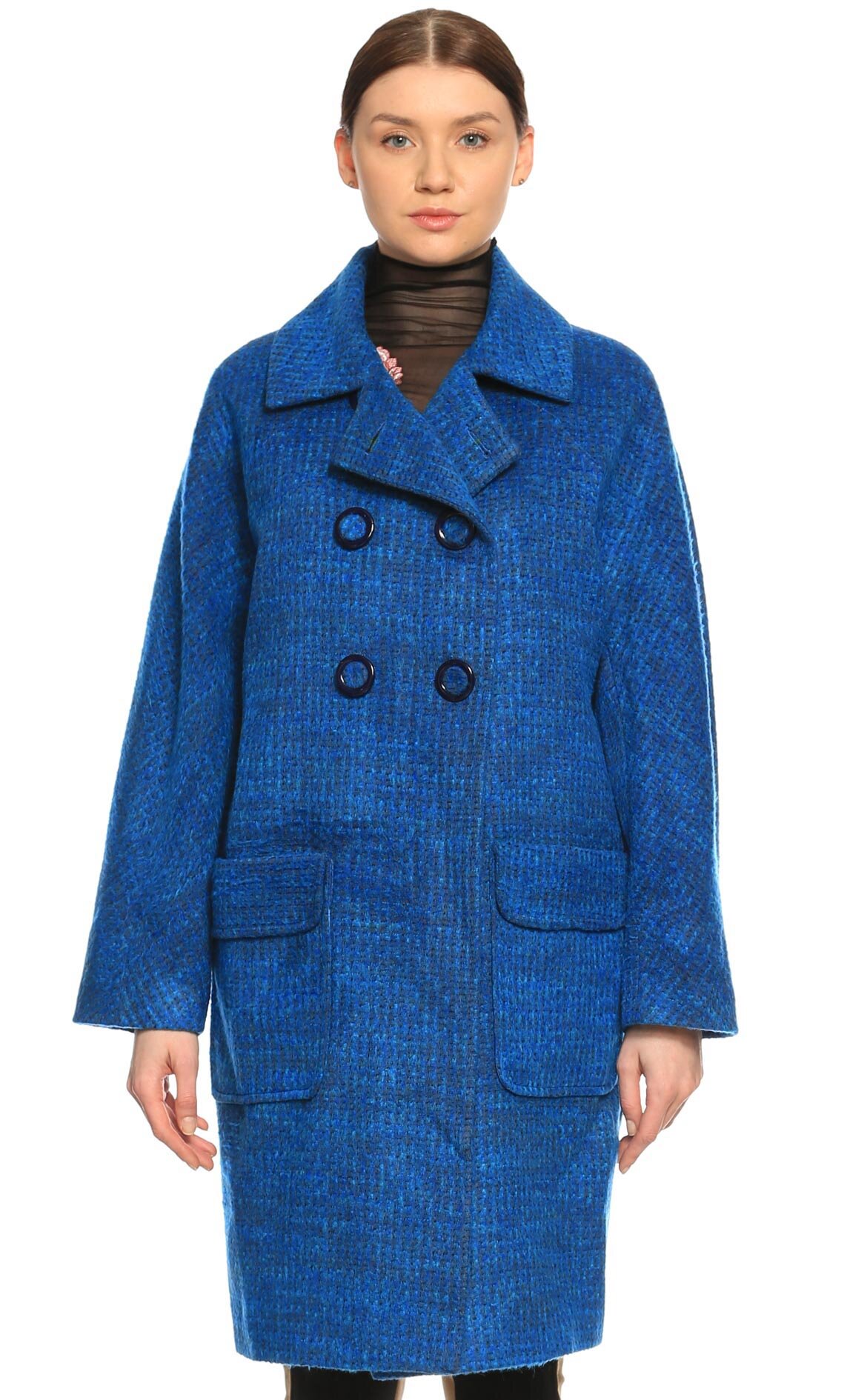 Exquise-Exquise Mavi Manto