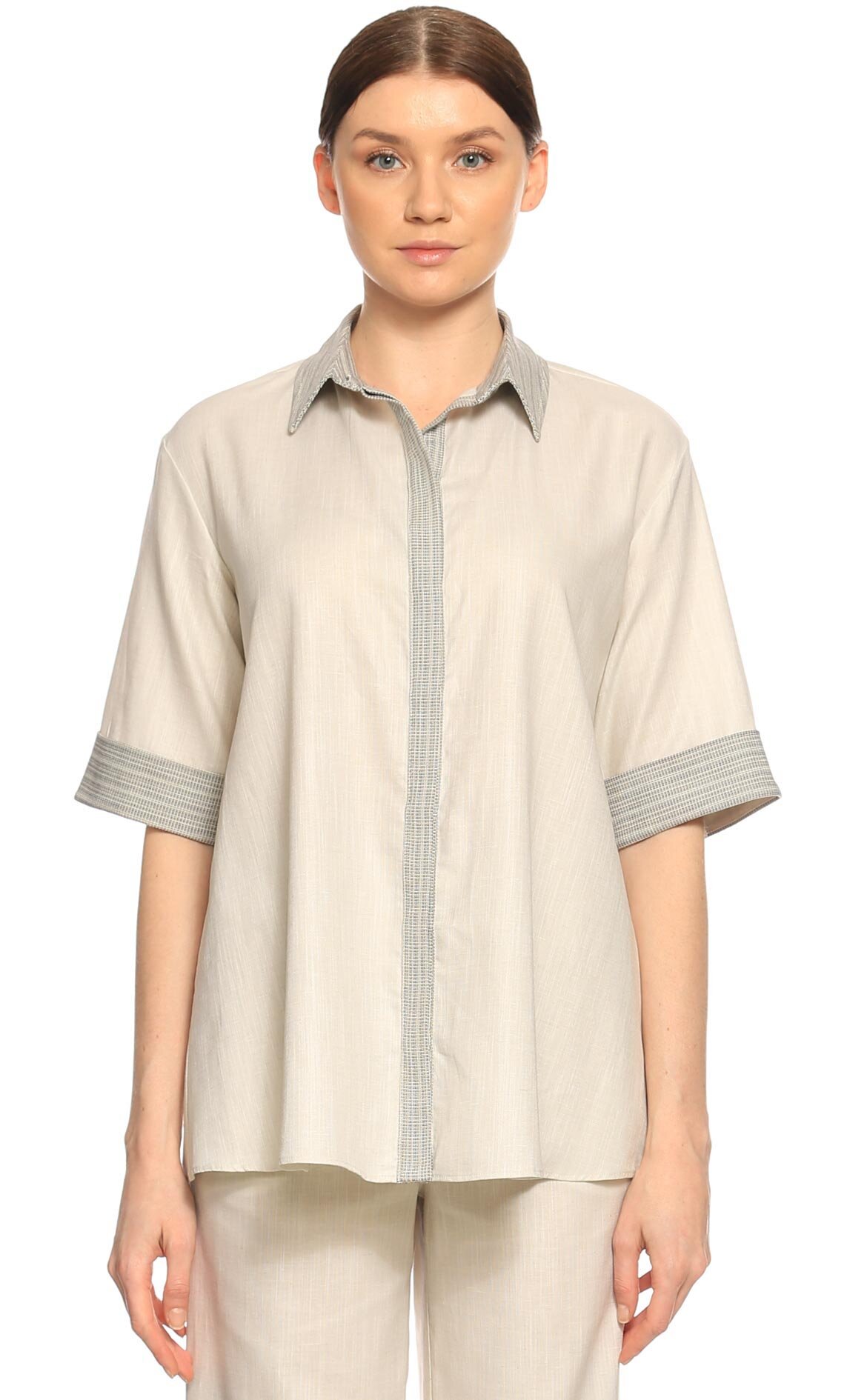 Merve Buse Çetintaş-Merve Buse Çetintaş Gömlek Merve Buse Çetintaş-Merve Buse Çetintaş Gömlek