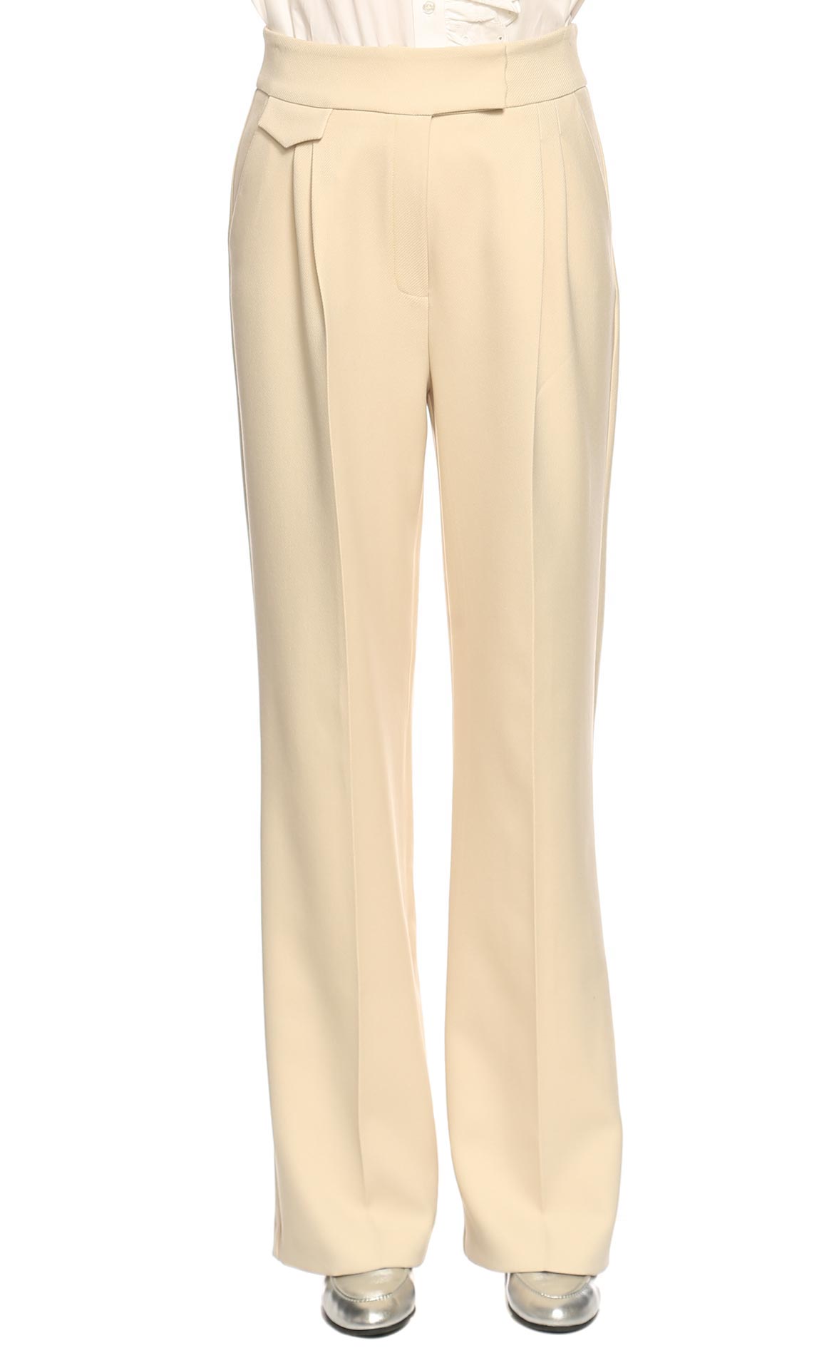 Hip&Happen-Hip&Happen Krem Rengi Pantolon