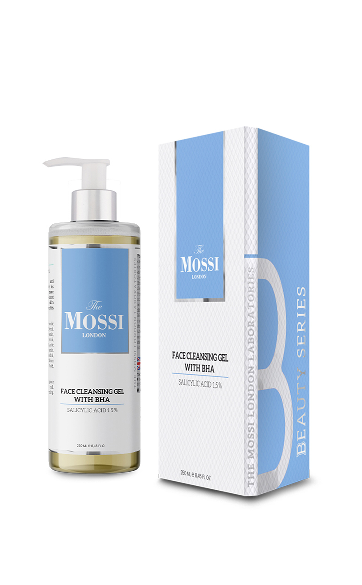 The Mossi London-The Mossi London Face Cleansing Gel With Bha The Mossi London-The Mossi London Face Cleansing Gel With Bha