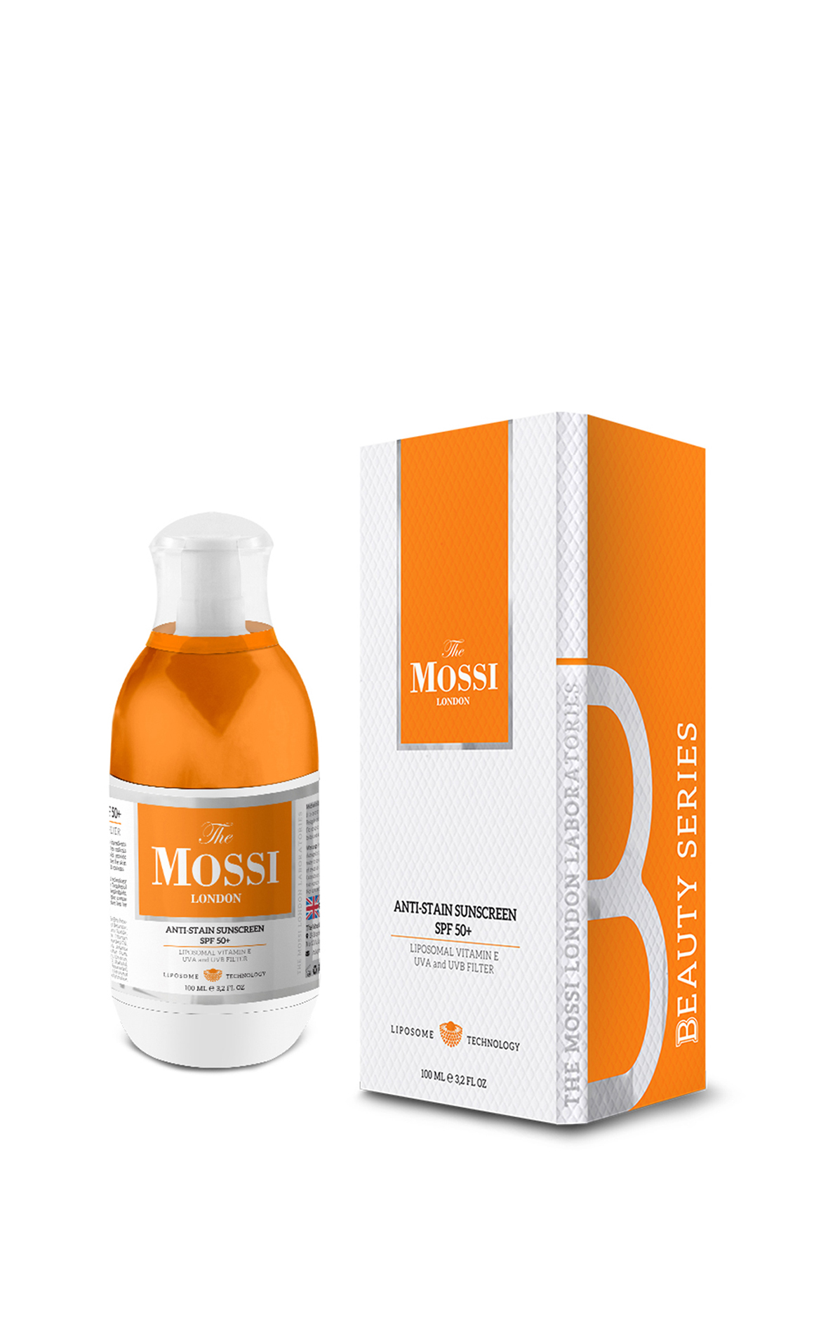 The Mossi London-The Mossi London Ani-Stain Sunscreen Spf 50 Liposomal Vitamin E  Uva And Uvb Filter The Mossi London-The Mossi London Ani-Stain Sunscreen Spf 50 Liposomal Vitamin E  Uva And Uvb Filter