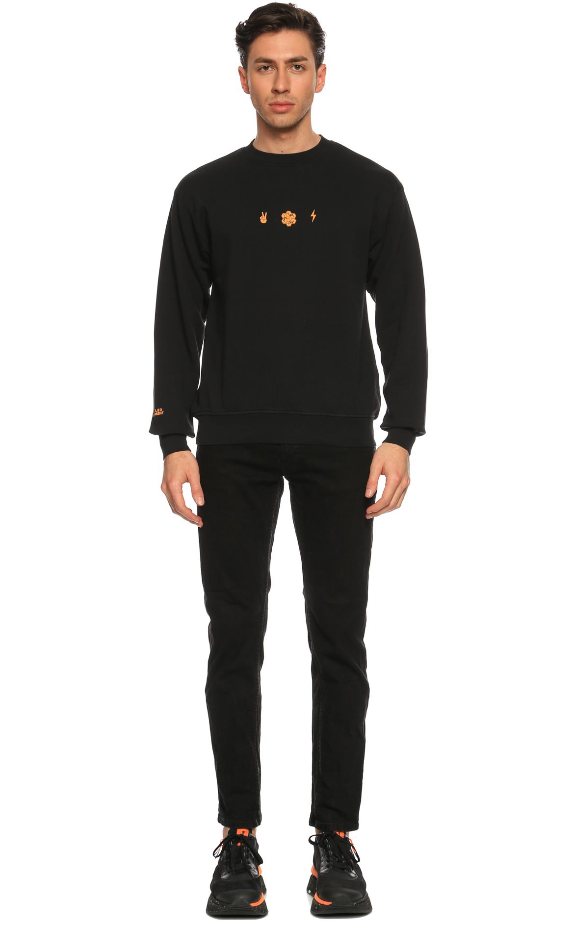 Untitled Experiment-Untitled Experiment Peace & Flash Sweatshirt