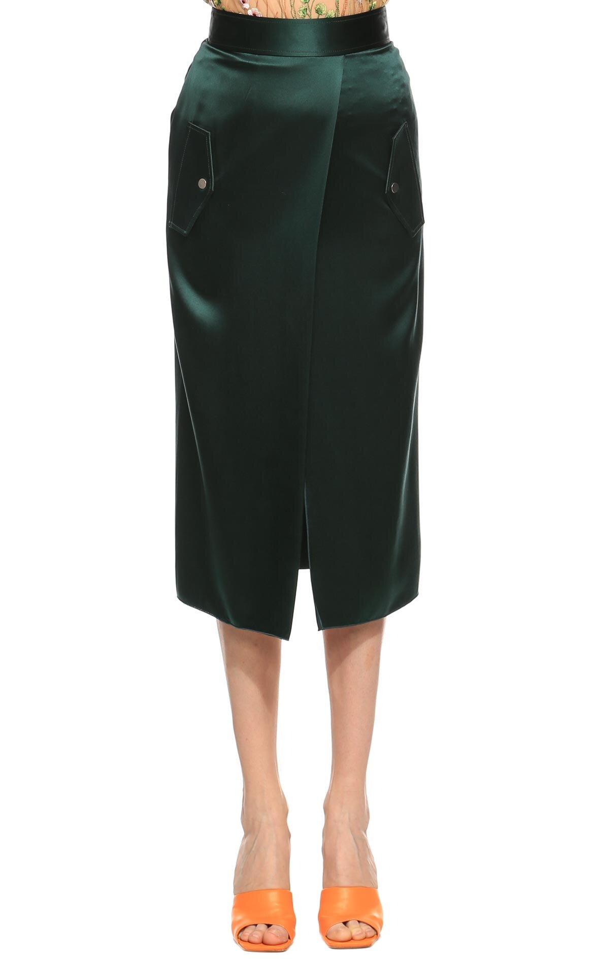 Dion Lee-Dion Lee Yeşil Etek