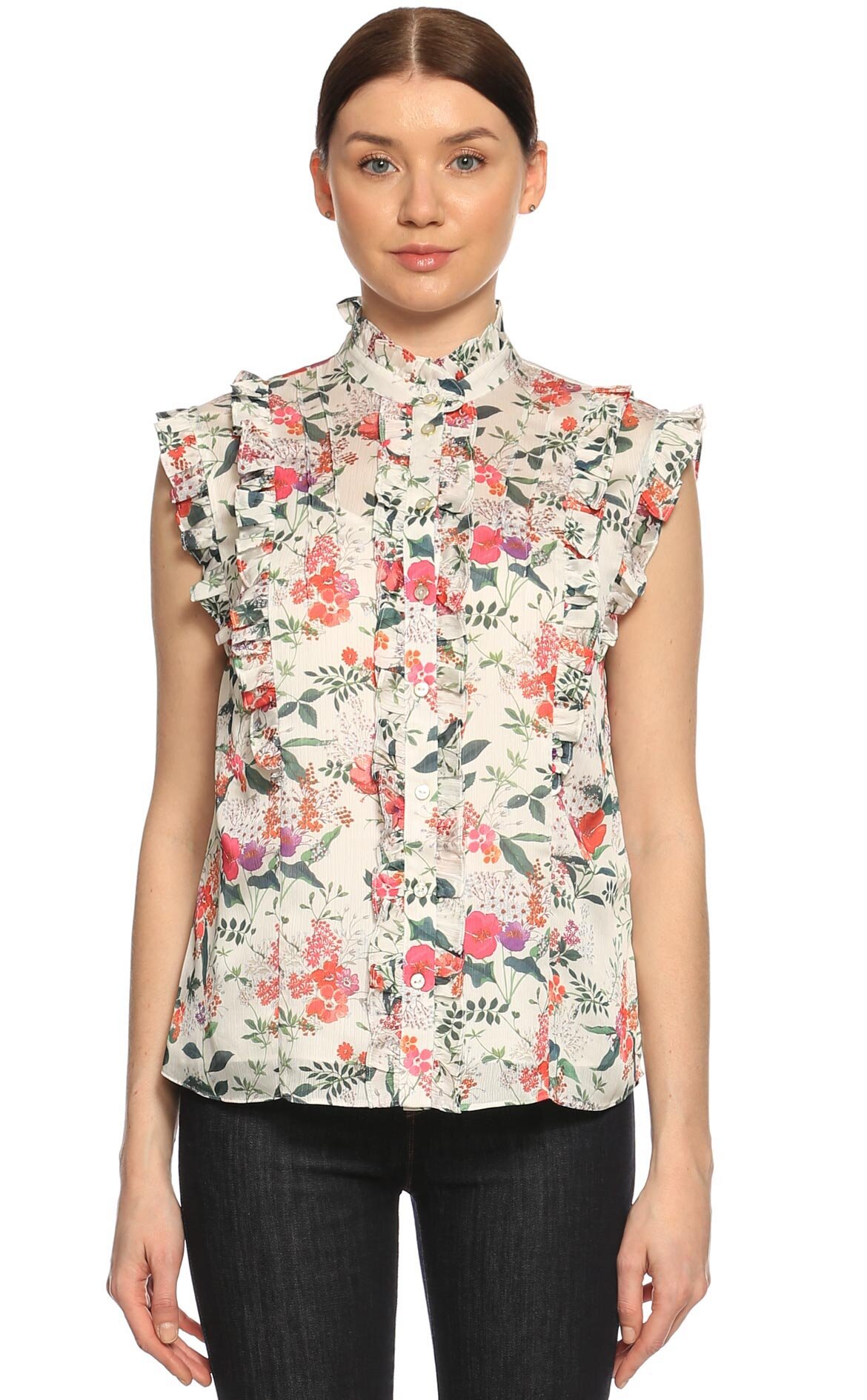 Ted Baker-Ted Baker Çok Renkli Üst