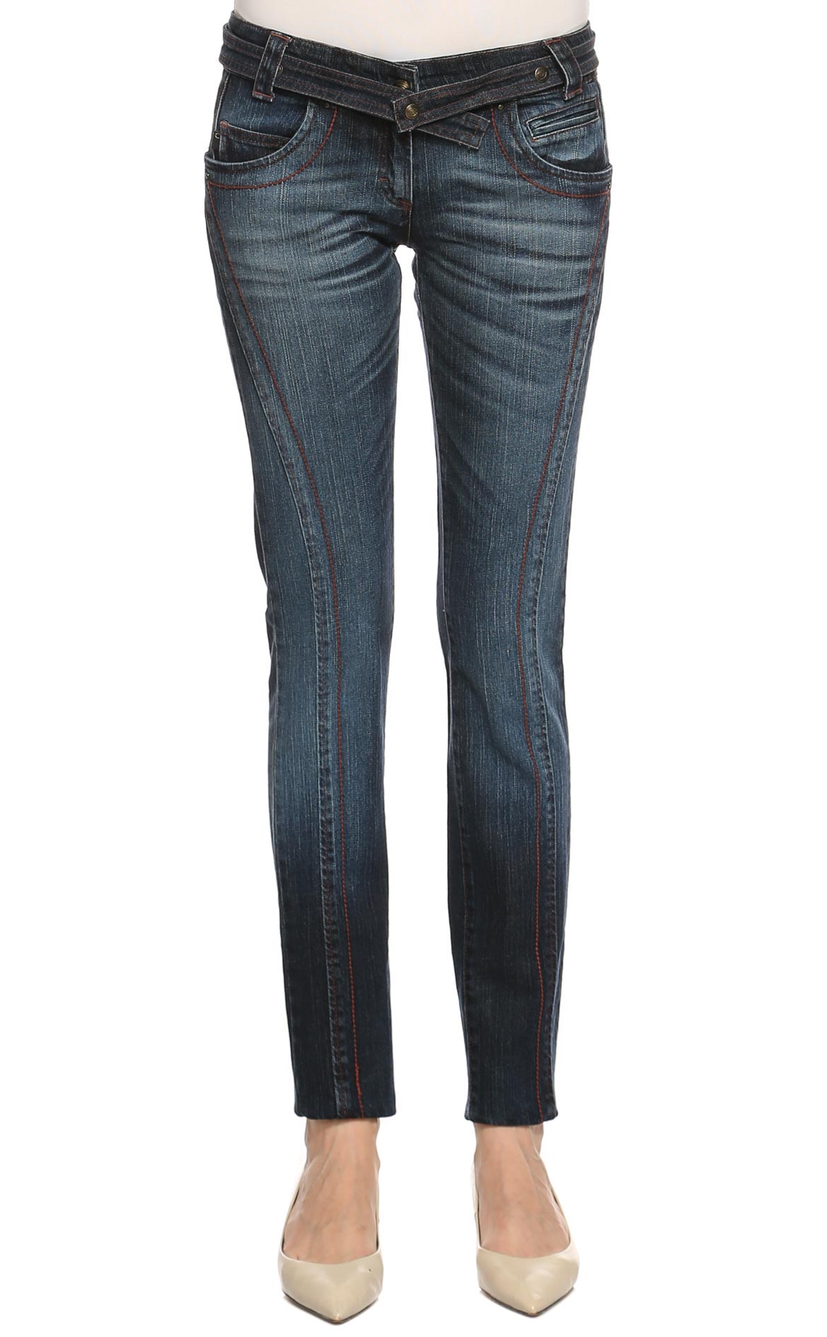 Just Cavalli-Just Cavalli Denim Pantolon Just Cavalli-Just Cavalli Denim Pantolon