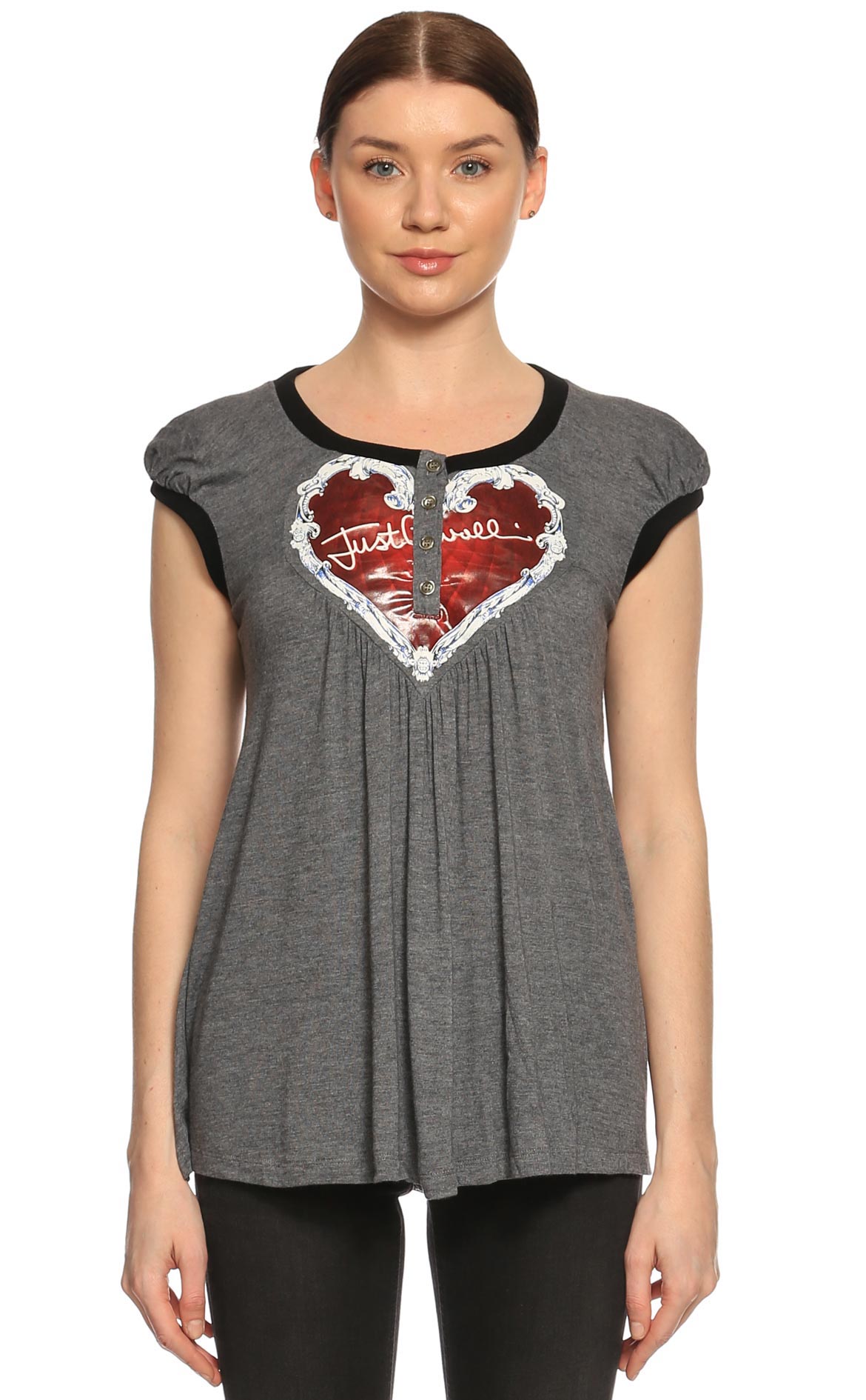 Just Cavalli-Just Cavalli Antarist T-Shirt Just Cavalli-Just Cavalli Antarist T-Shirt