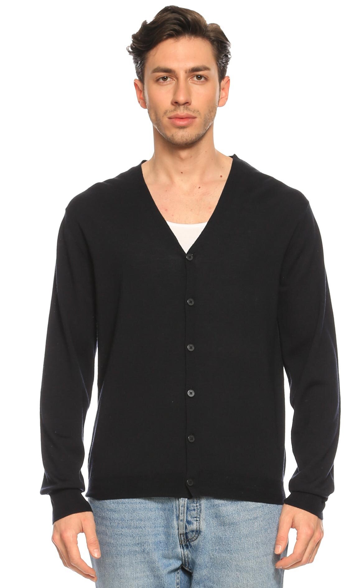 Longchamp-Longchamp Lacivert Hırka