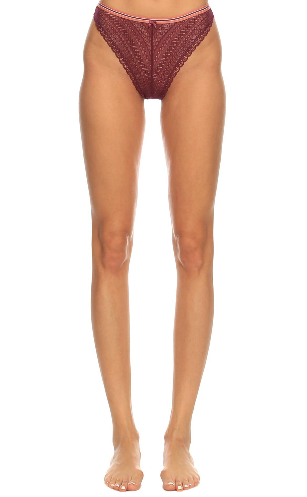 Gl Pl Lingerie-Gl Pl Lingerie Mor Tanga