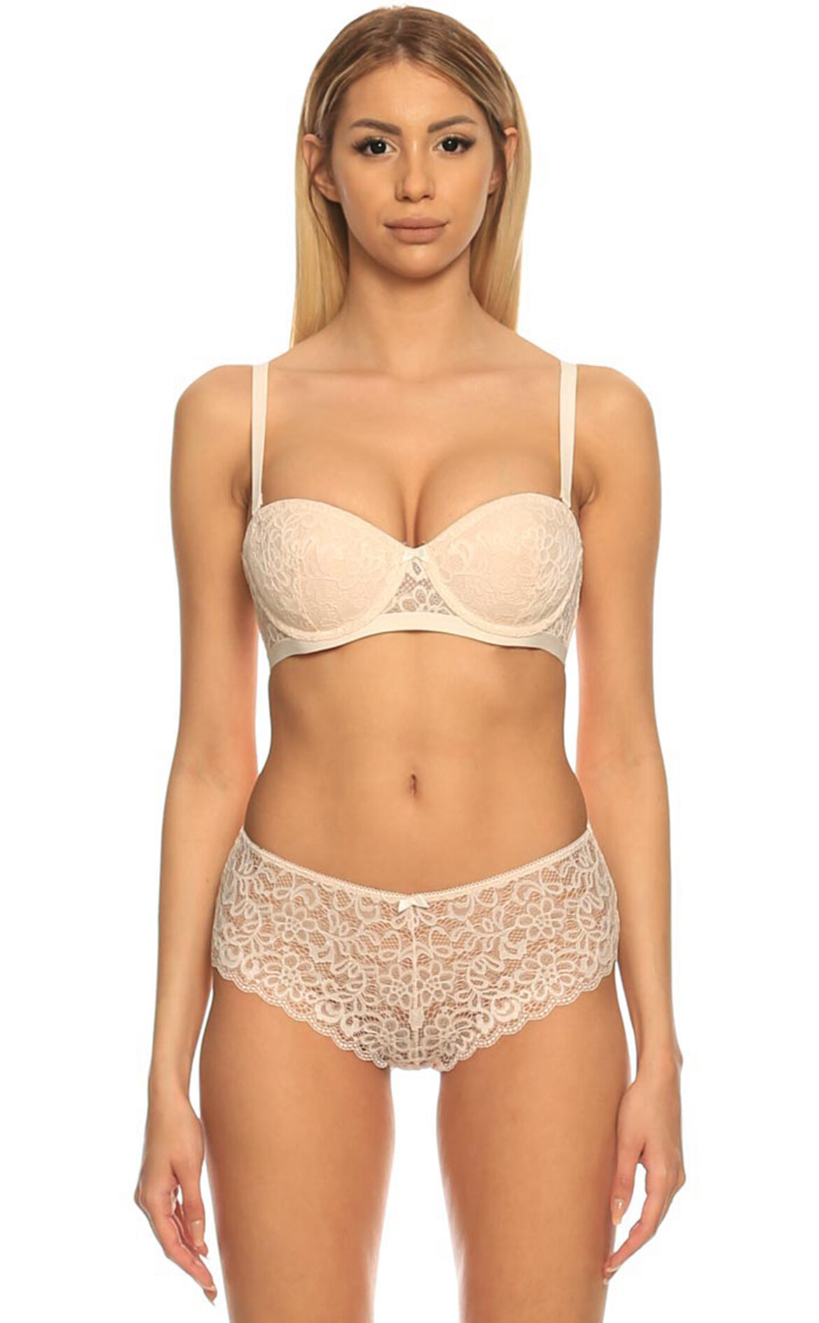 Gl Pl Lingerie-Gl Pl Lingerie Pudra Rengi Sütyen