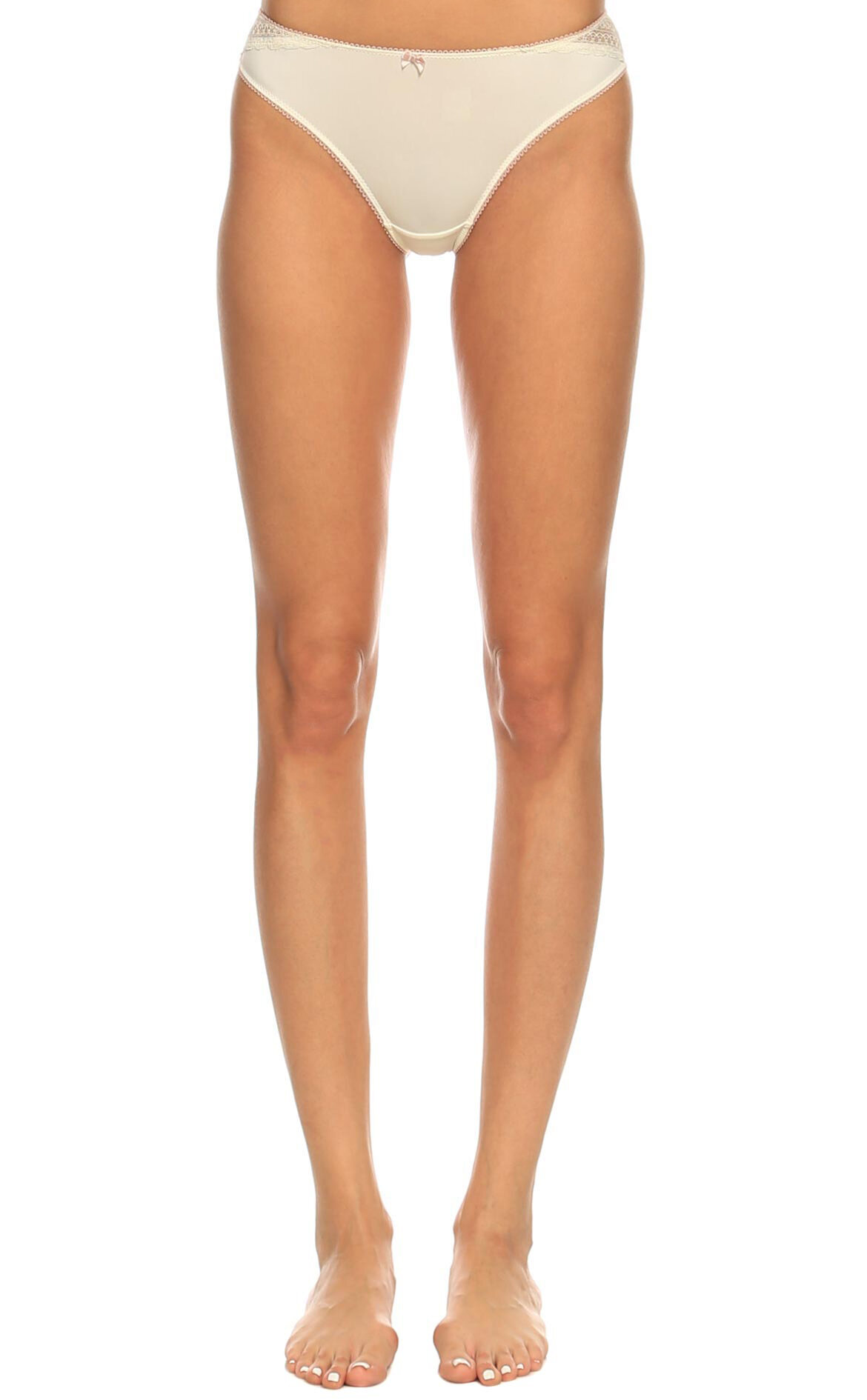 Gl Pl Lingerie-Gl Pl Lingerie Ekru Külot