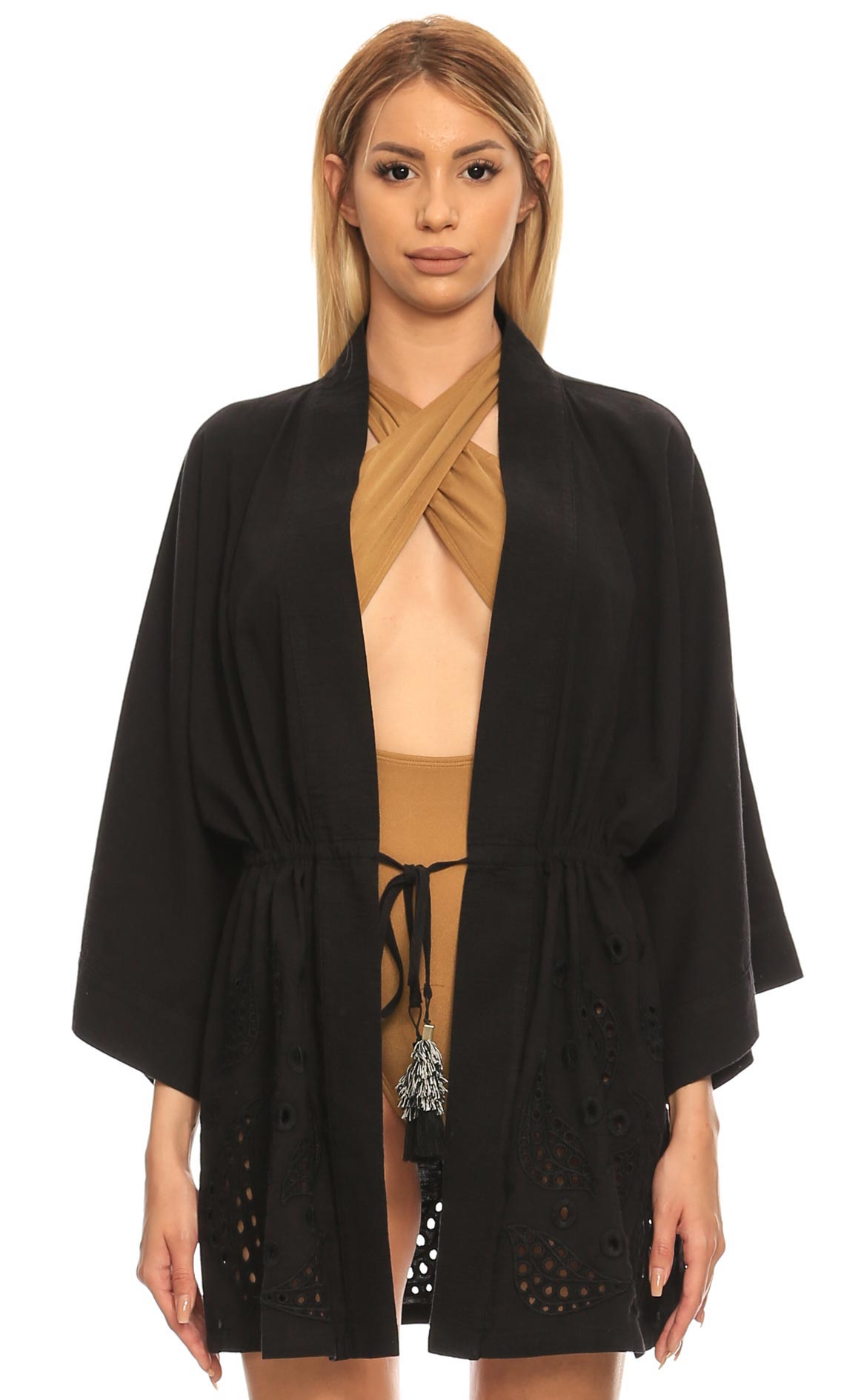 Women&Women-Woman&Woman Siyah Kimono Women&Women-Woman&Woman Siyah Kimono