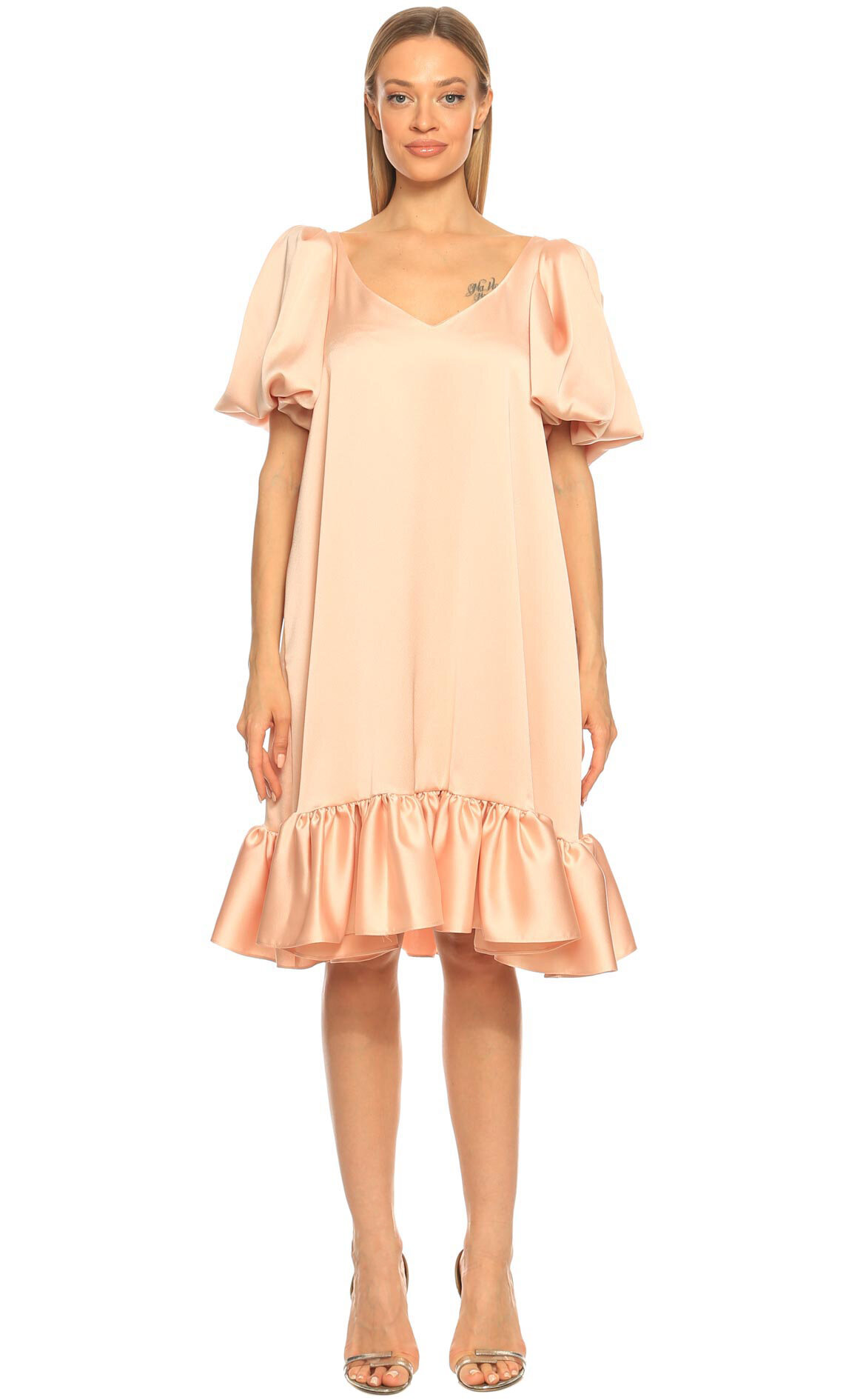 Jus De Pommes-Jus De Pommes Pudra Rengi Elbise Jus De Pommes-Jus De Pommes Pudra Rengi Elbise