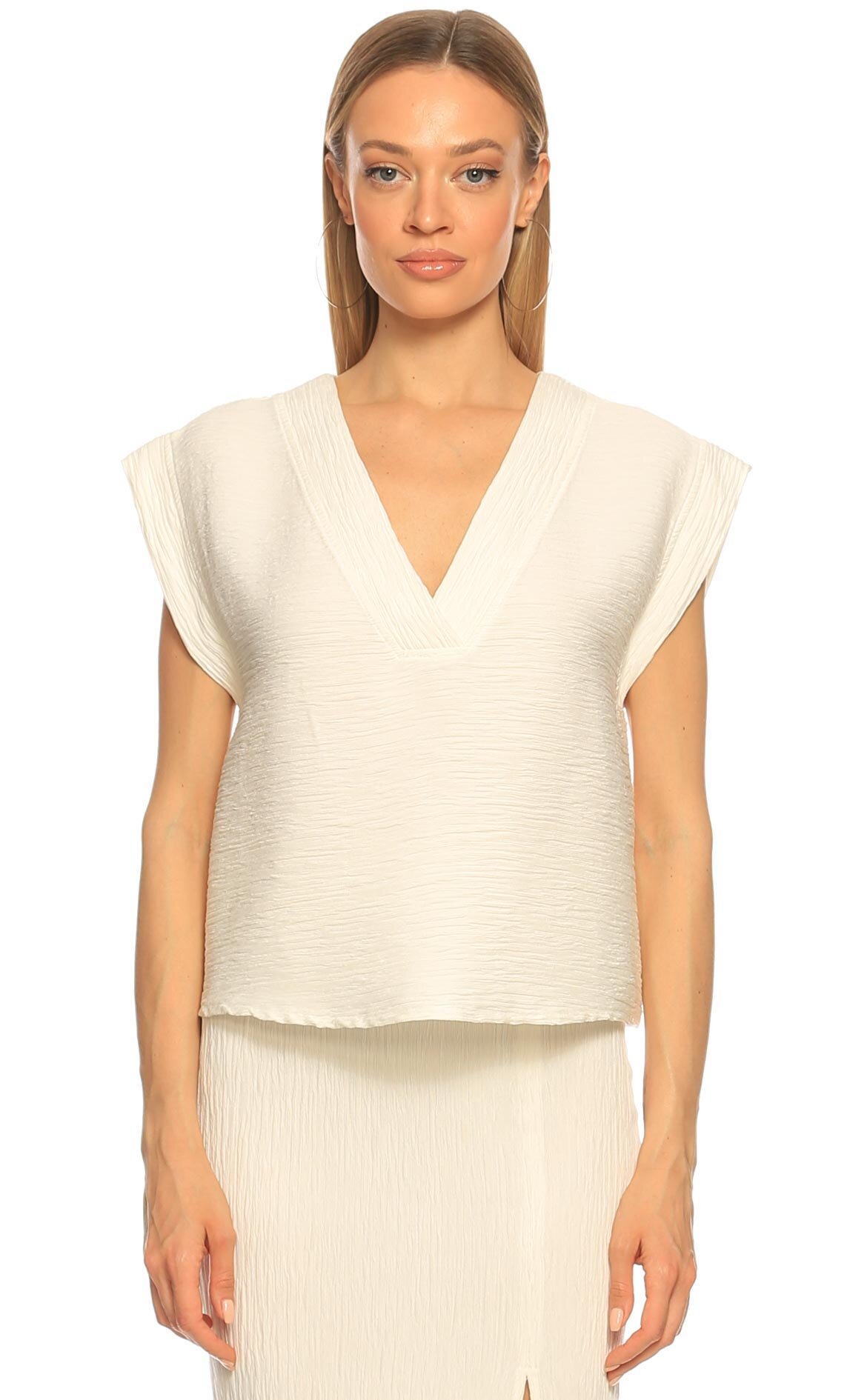 Jus De Pommes-Jus De Pommes Ekru Bluz