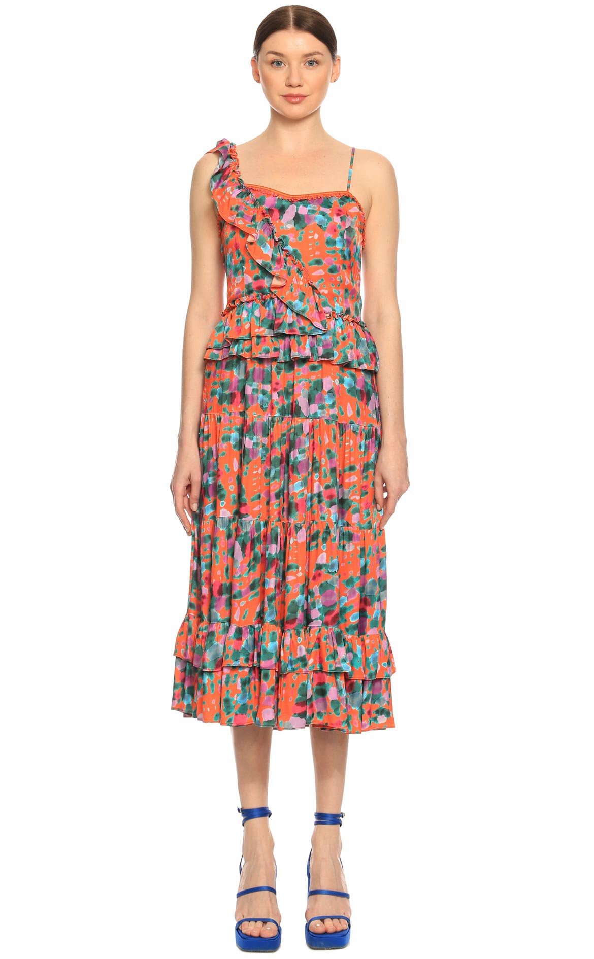 Lalipop Design-Lalipop Desing Çok Renkli Elbise