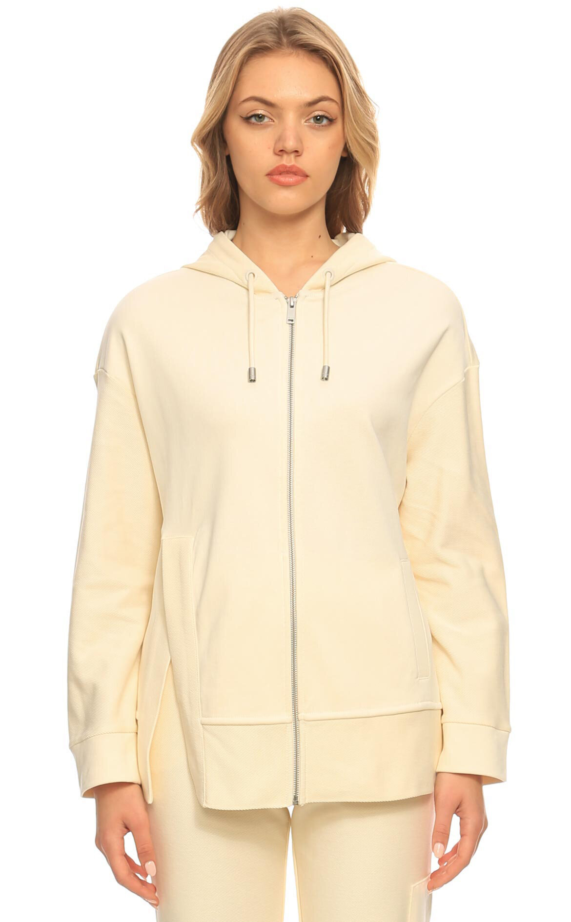 Quo-Quo Ekru Sweatshirt