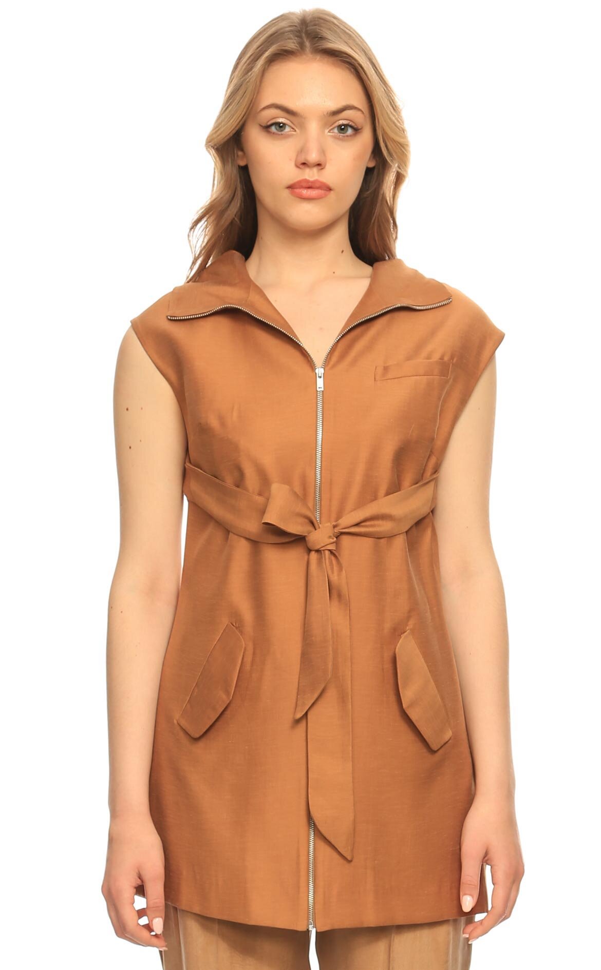 Quo-Quo Kahverengi Yelek